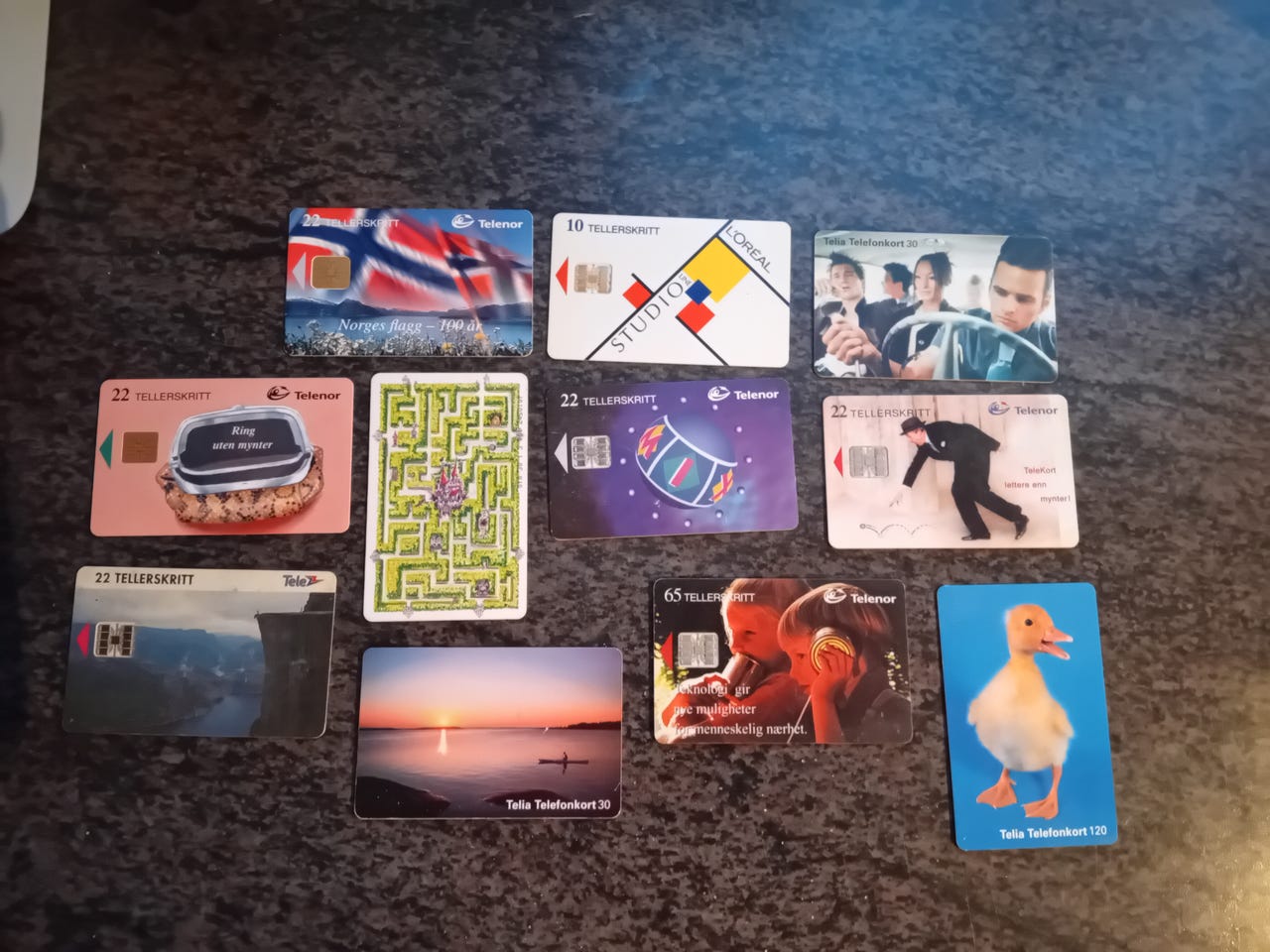 Telefonkort fra 80/90-tallet | FINN torget