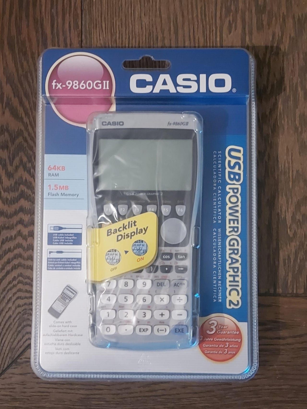 Helt Ny Casio FX-9860GII Scientific kalkulator selges | FINN torget