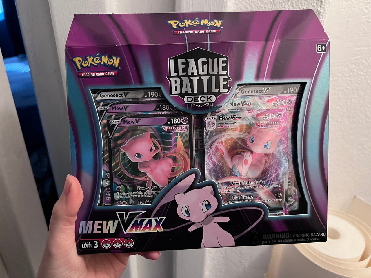 2 stk Mew vMax battle decks uåpnet | FINN torget