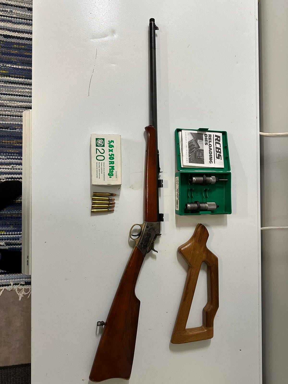 Rifle Uberti Rolling Block mini, 5,6x50R mag. | FINN-torget