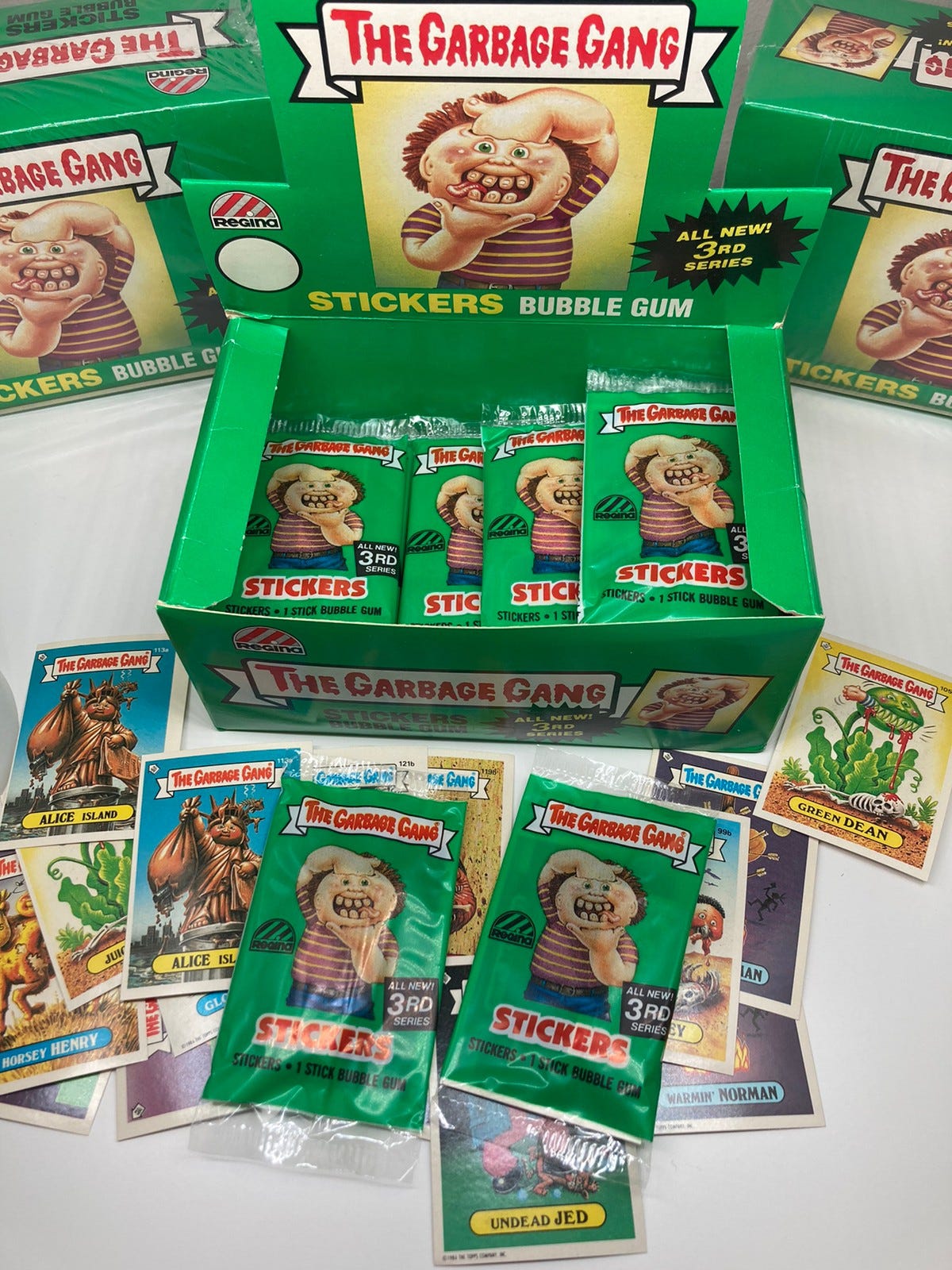 Garbage Gang Samlekort, Topps 1985, Nostalgi | FINN-torget