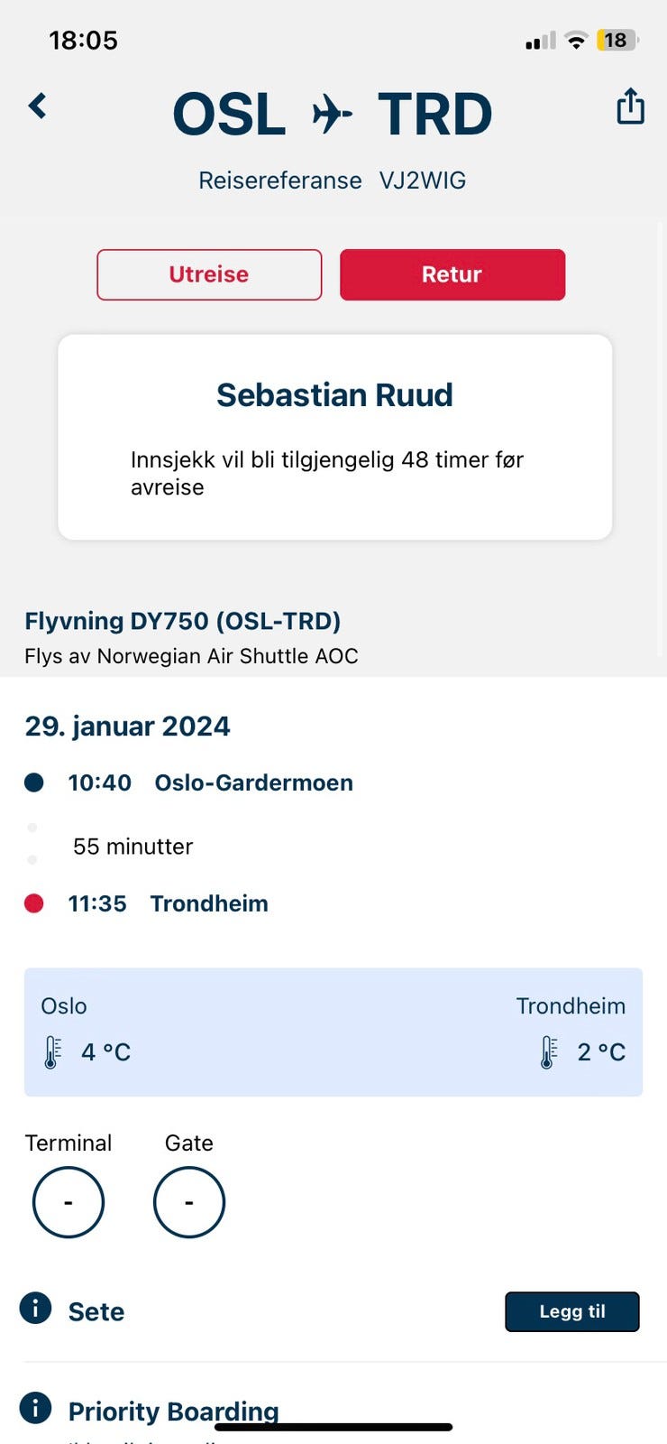 Flybillett | FINN torget