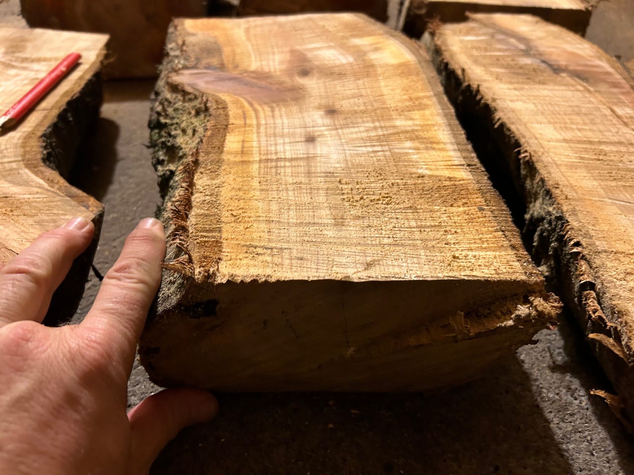 Emner av kirsebær til dreiing, tresløyd, knivskaft | FINN torget