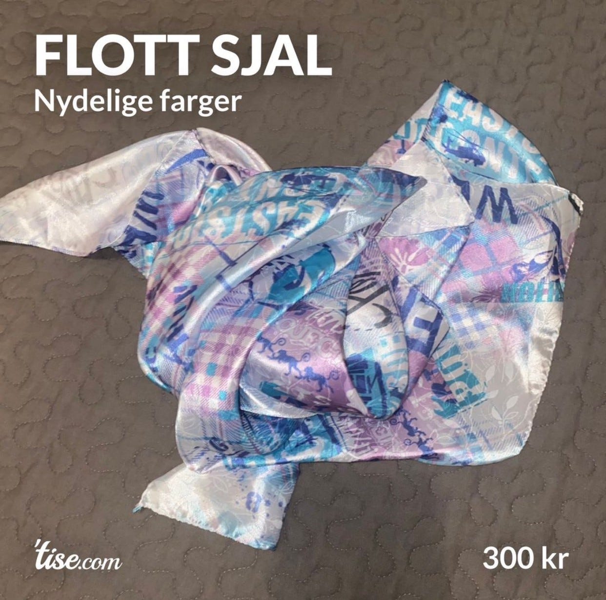 Flott «silkesjal» - fin gave! | FINN-torget