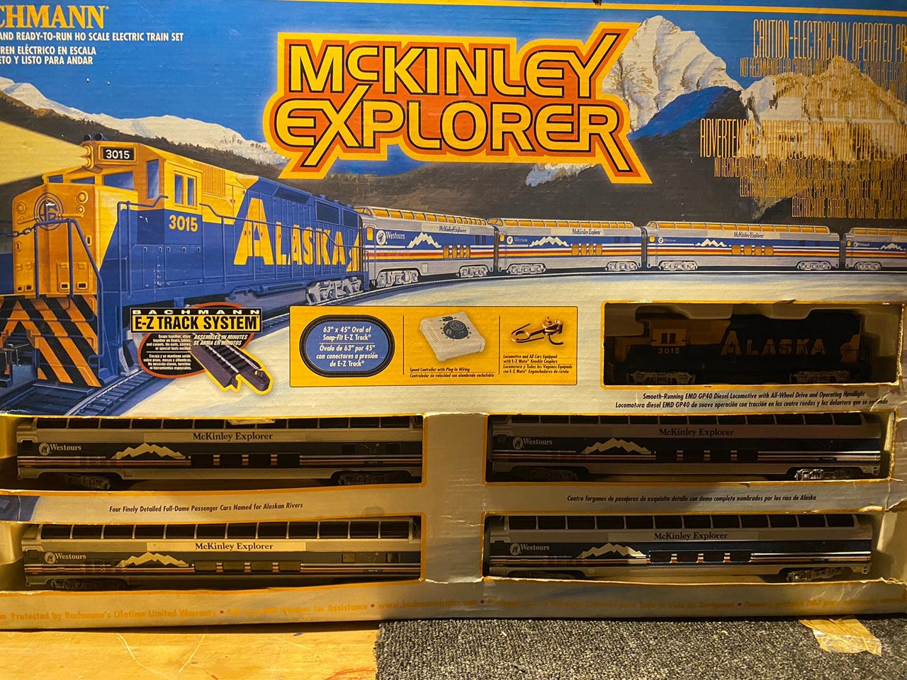 Togsett Bachmann #00624 Alaska Mckinley Explorer selges gi BUD | FINN ...