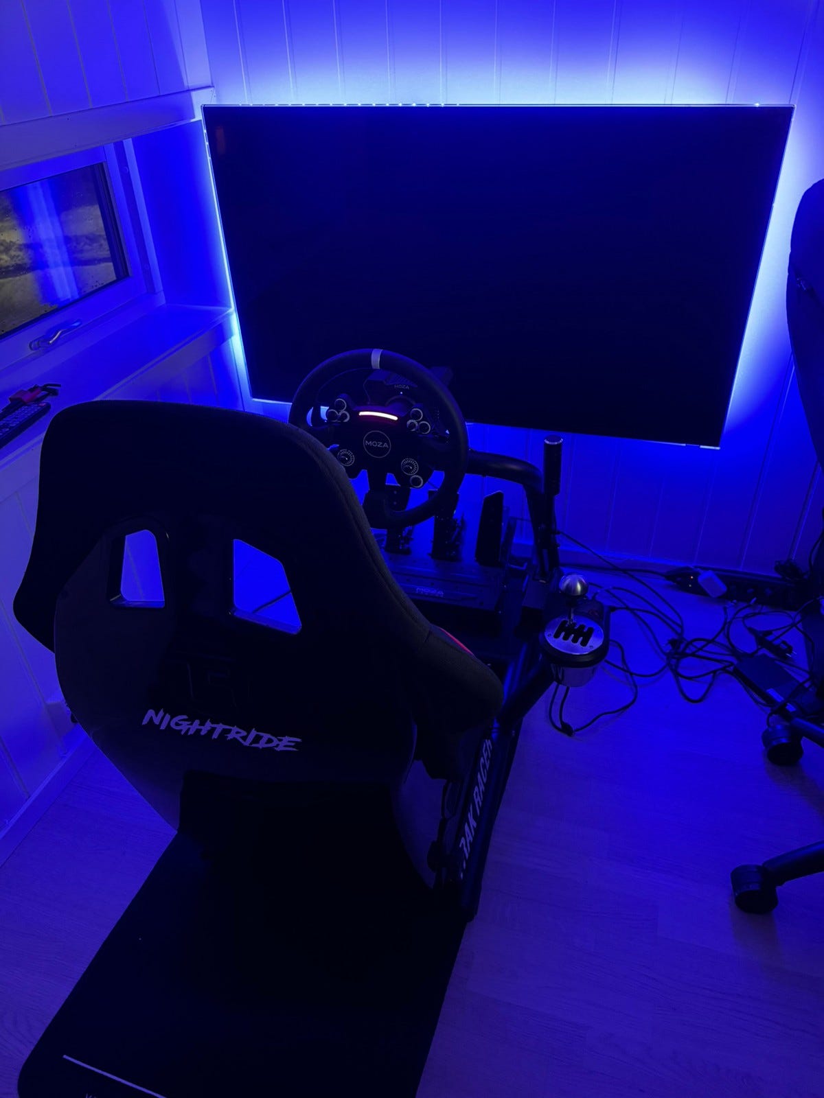 Moza racing R9 - Trak racer simulator rig | FINN torget
