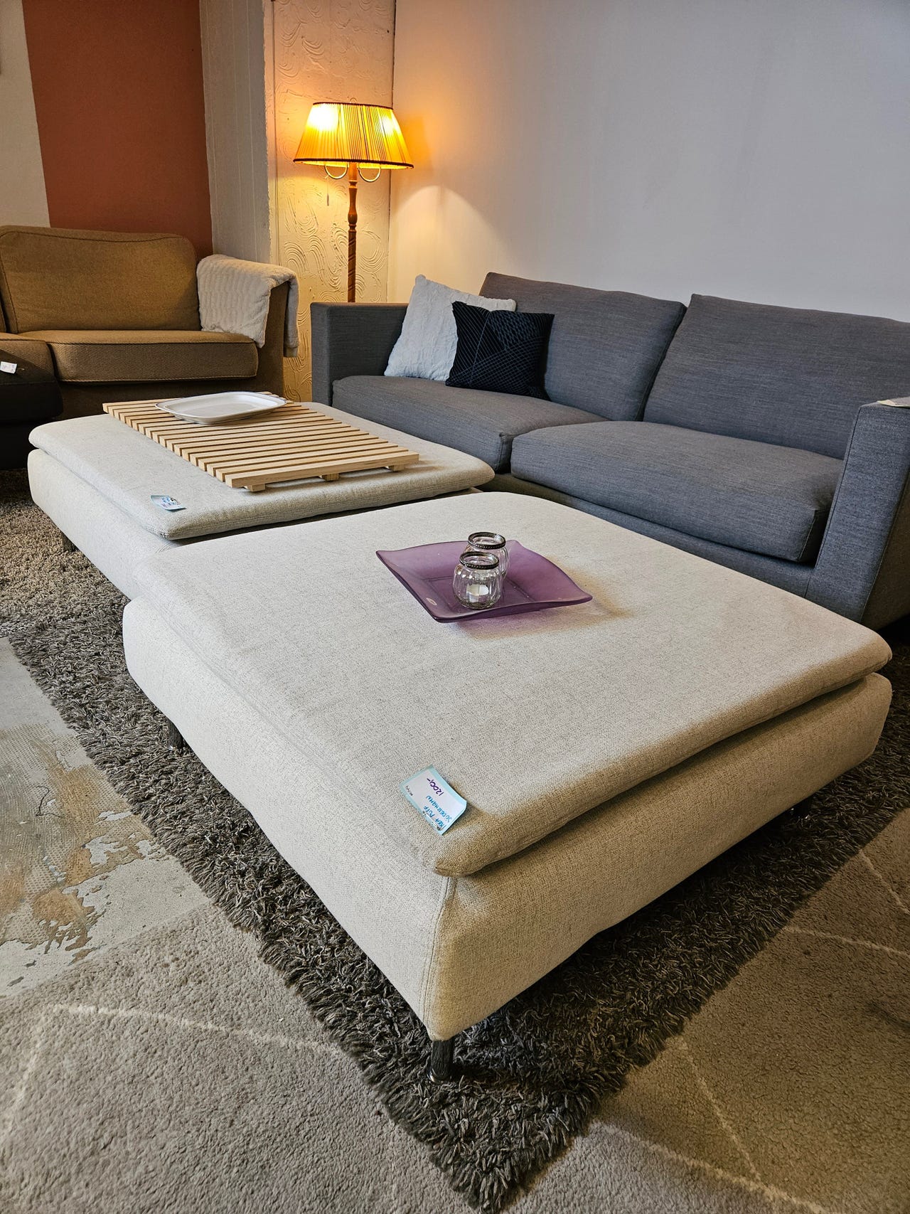 Söderhamn puff fra Ikea | 2 stk | FINN torget