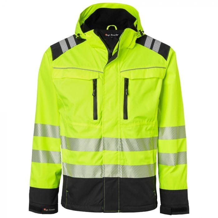 Top Swede 130 Long Sleeves Jacket Fluorescent Yellow/Black, 1 Piece ...