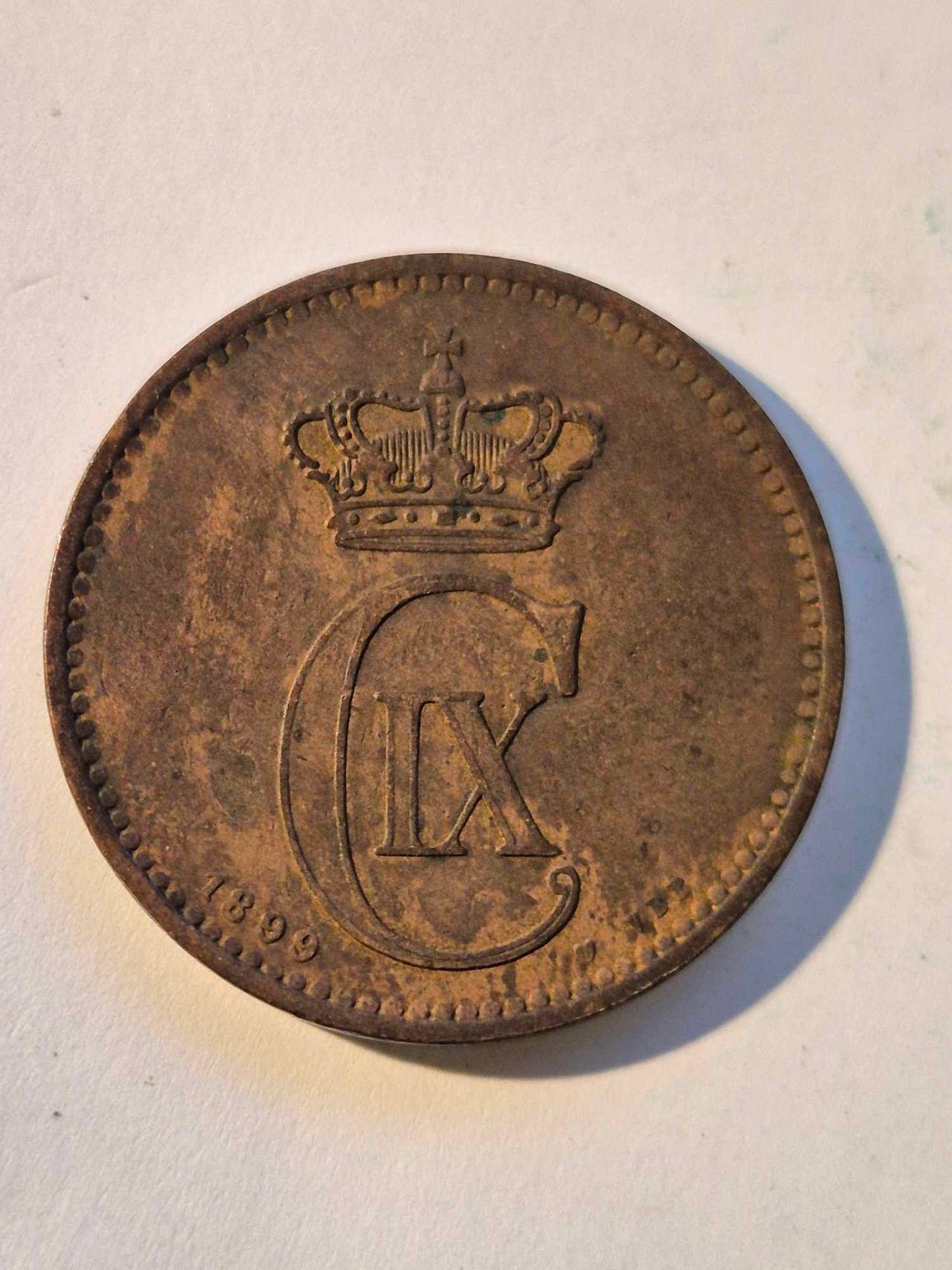 5 øre 1899 Danmark, pen mynt | FINN-torget