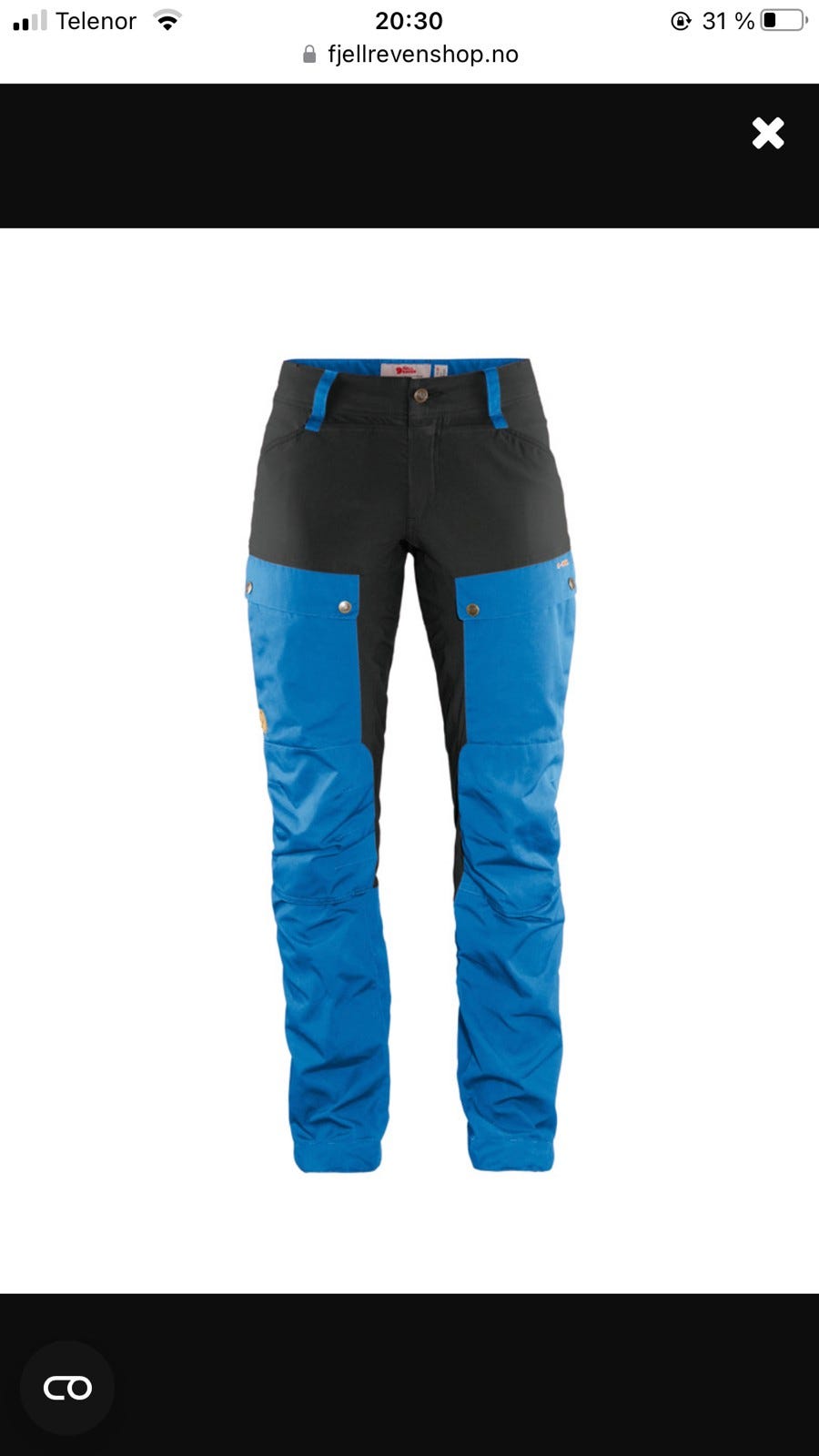 Fjellreven Keb Bukse Regular Dame Redusert pris! | FINN-torget