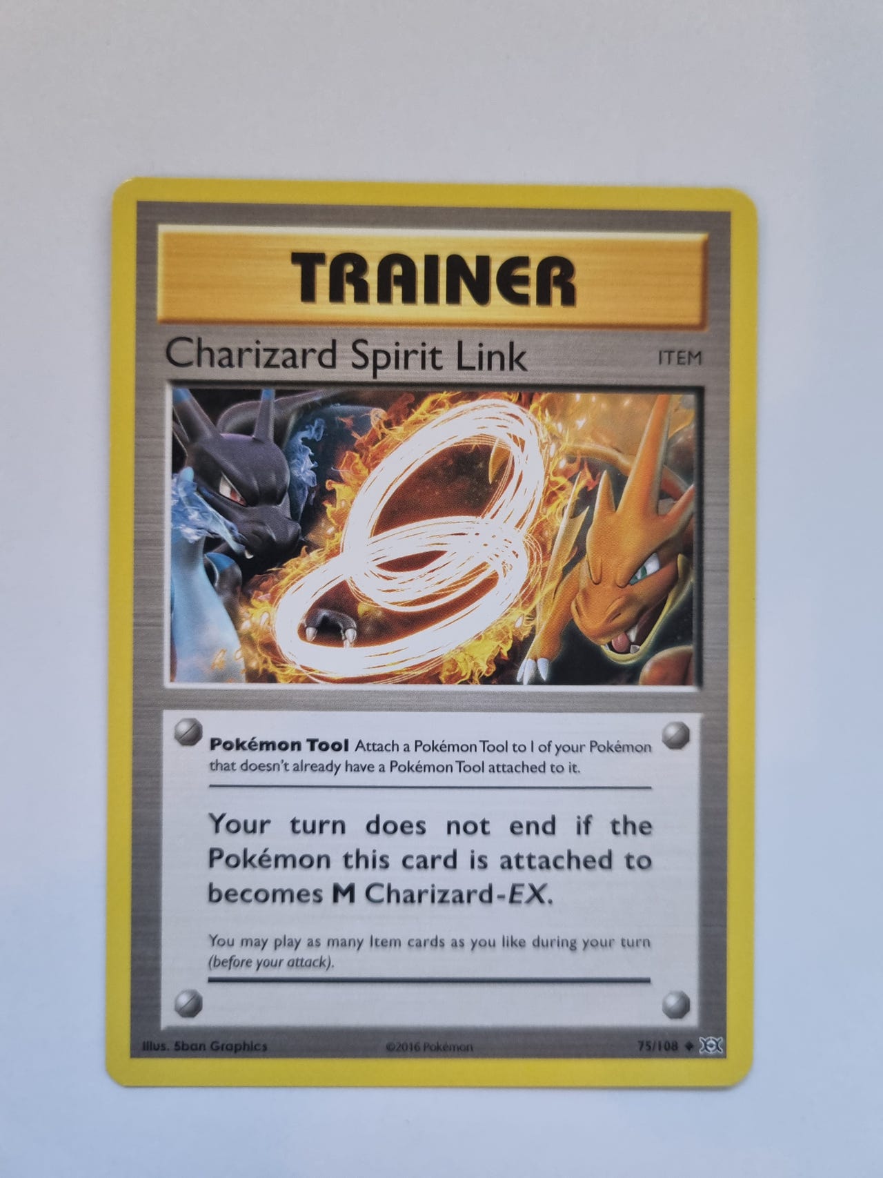 Evolutions 075/108 Charizard Spirit Link | FINN-torget