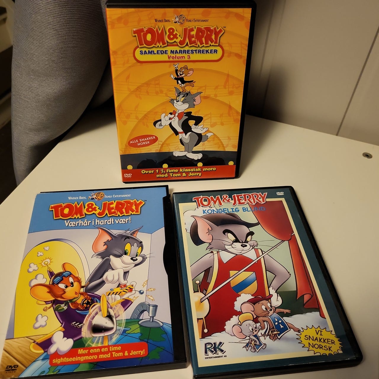 Tom og Jerry x 7 stk filmer | FINN-torget