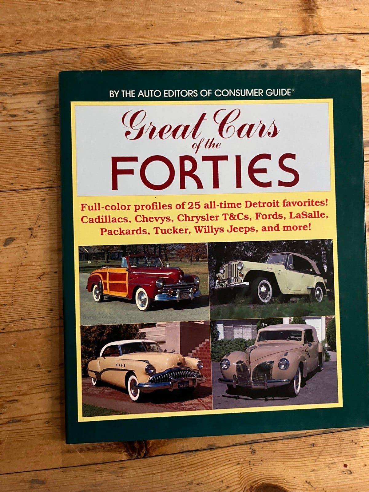 Bilbøker: Cars of early twenties, Great Cars of the Forties, American ...