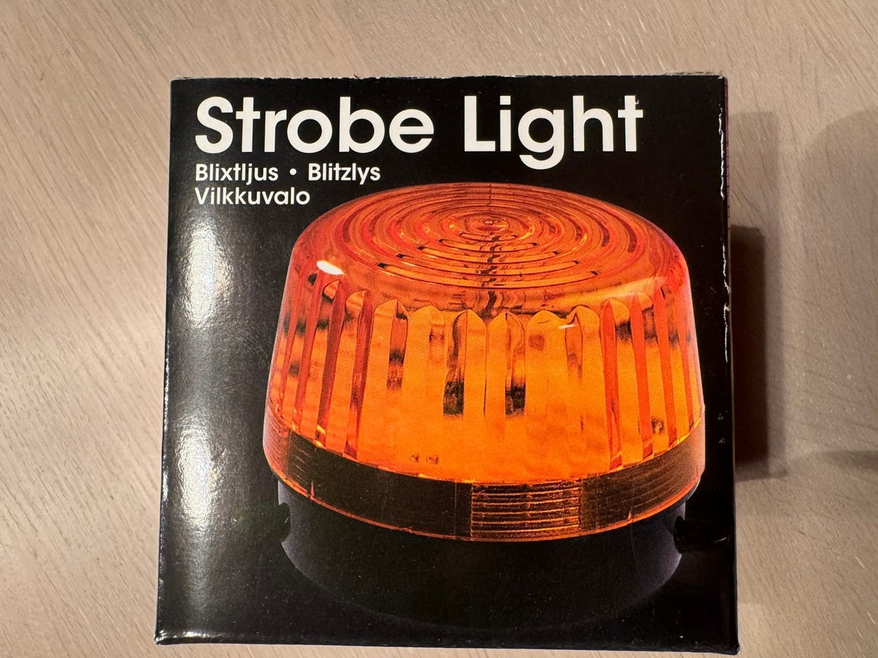 Orange blitzlys / strobe | FINN-torget