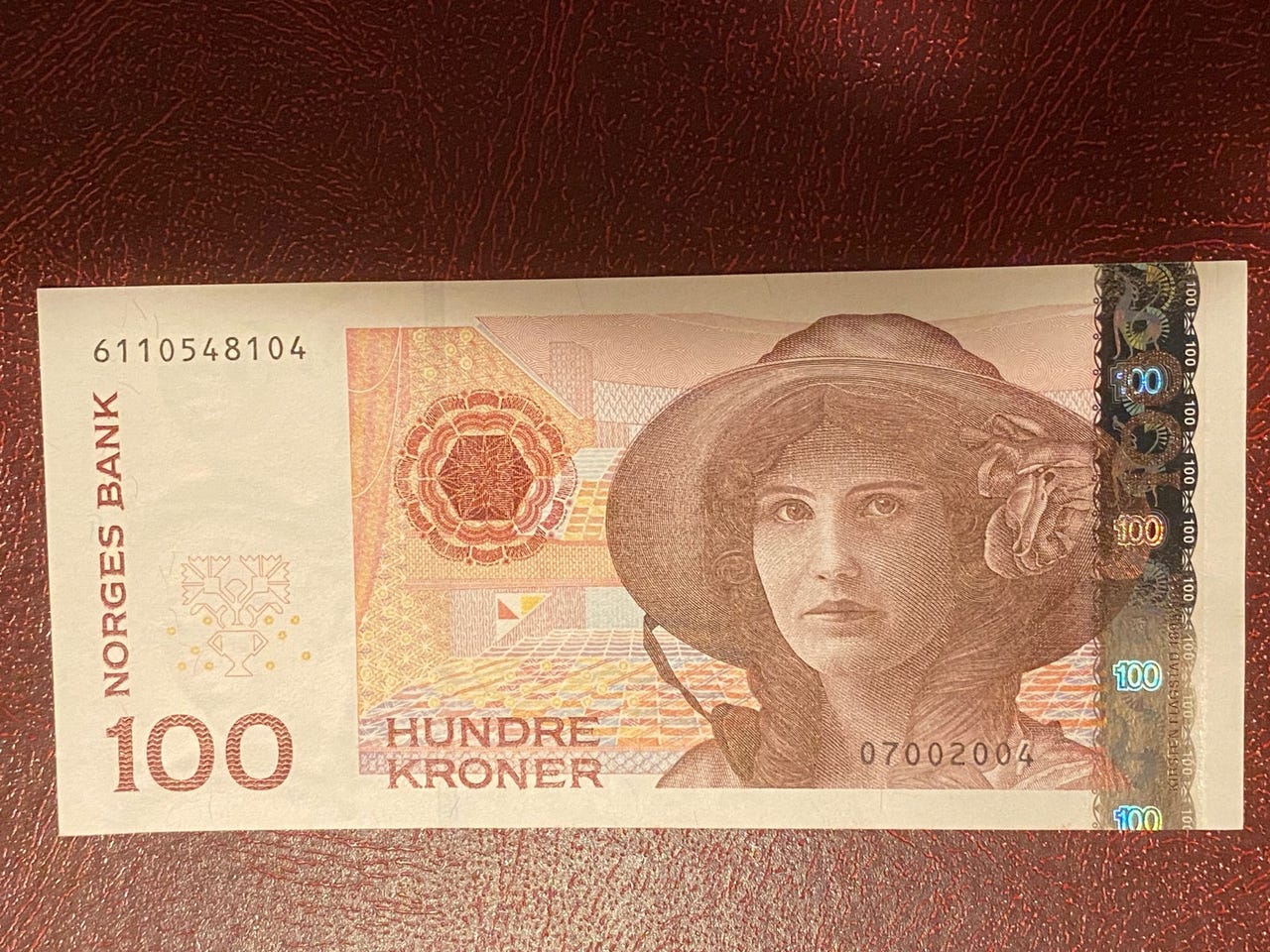 Norsk 100 kr Seddel (2004) Usirkulert | FINN torget