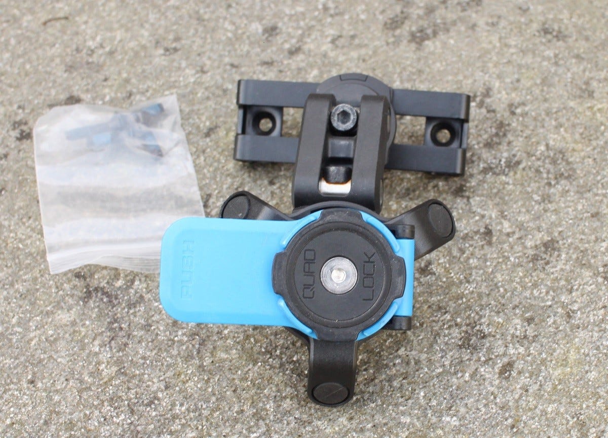 Quad Lock Brake Reservoir Mount + Vibration Dampener | FINN torget