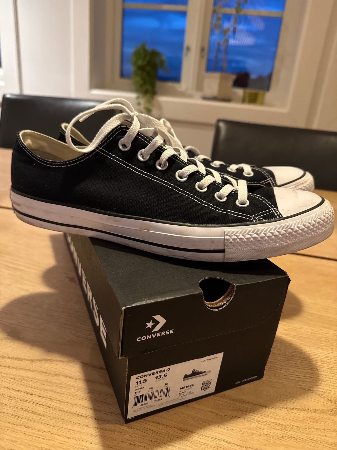 Converse All Star OX lav sneaker | FINN torget