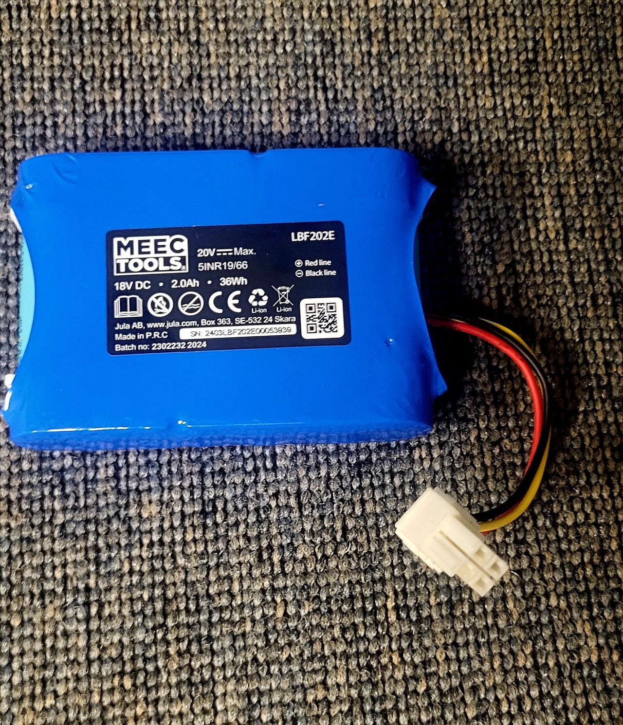 Meec tools Robotgressklipper batteri | FINN-torget