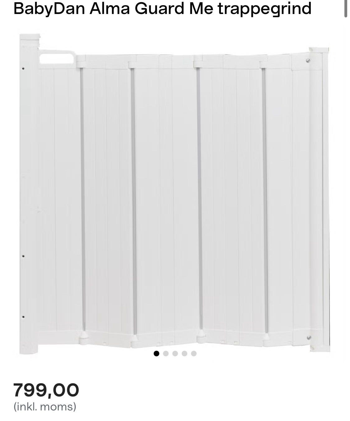 BabyDan Guard Me trappegrind, helt ny | FINN-torget