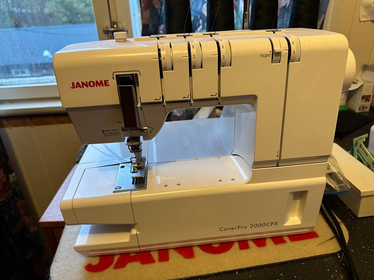 Janome cover pro 2000 CPX | FINN torget
