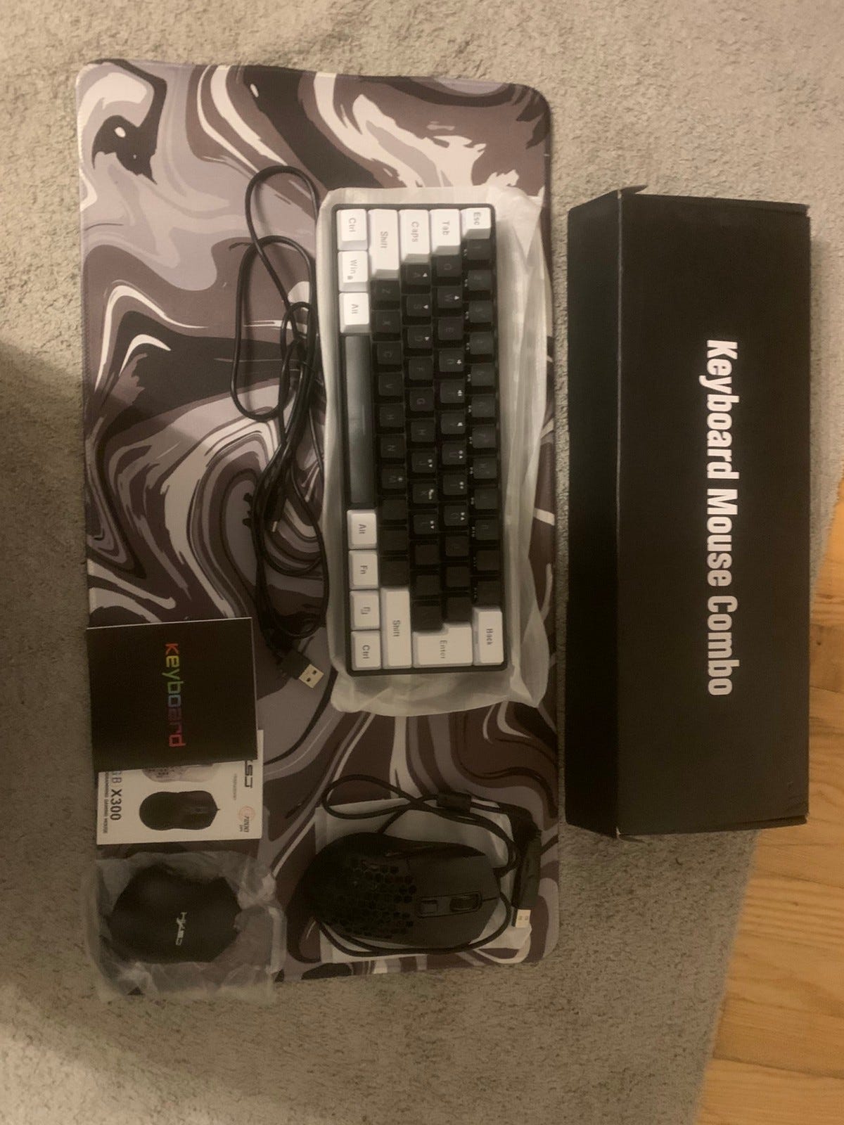 2x1 Mouse and Keyboard + Mousepad | FINN-torget