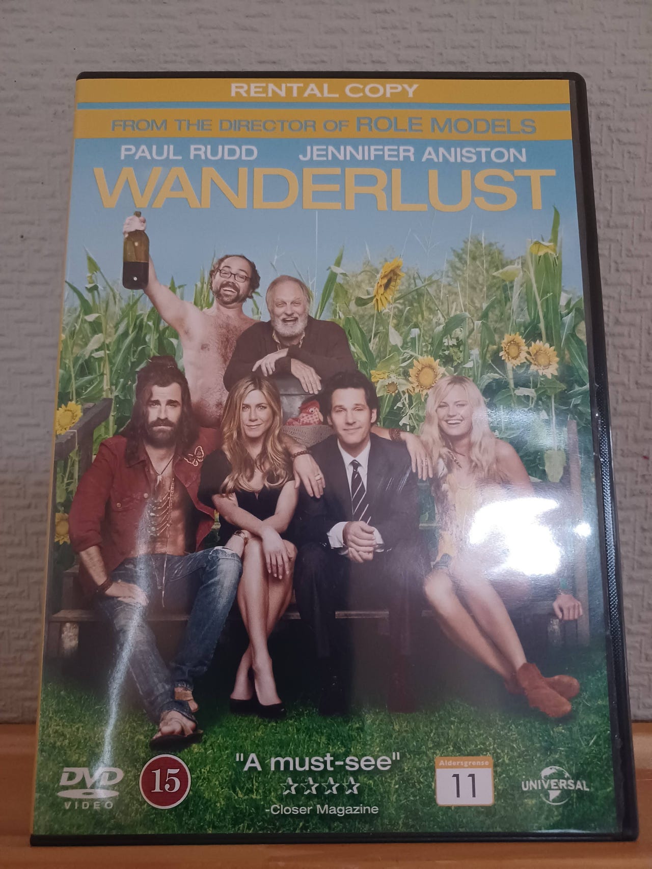 Wanderlust - Komedie / Romantikk (DVD) – 3 filmer for 2 | FINN-torget