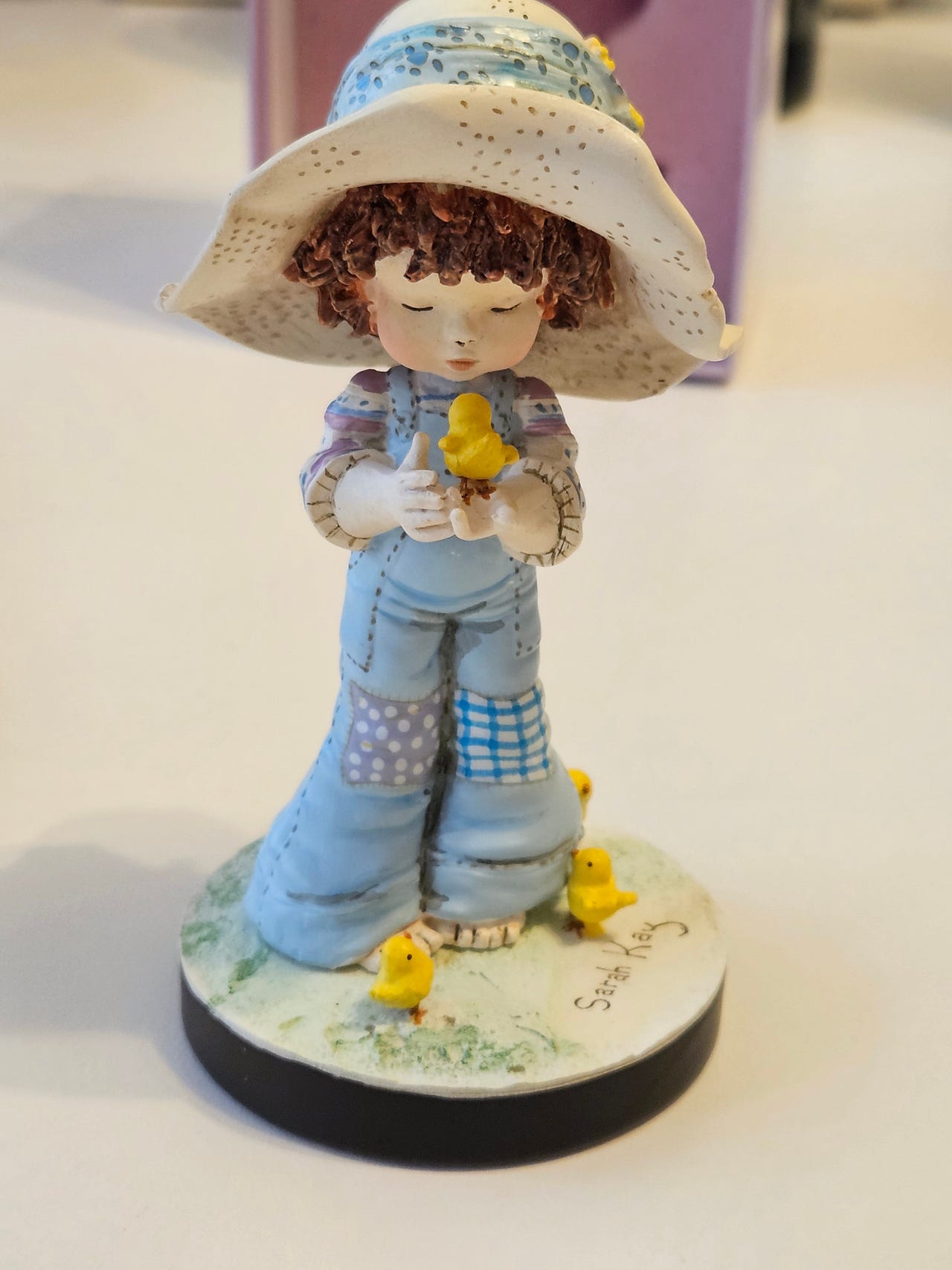 Sarah Kay Limited Edition Pyntefigur Med Eske | FINN-torget