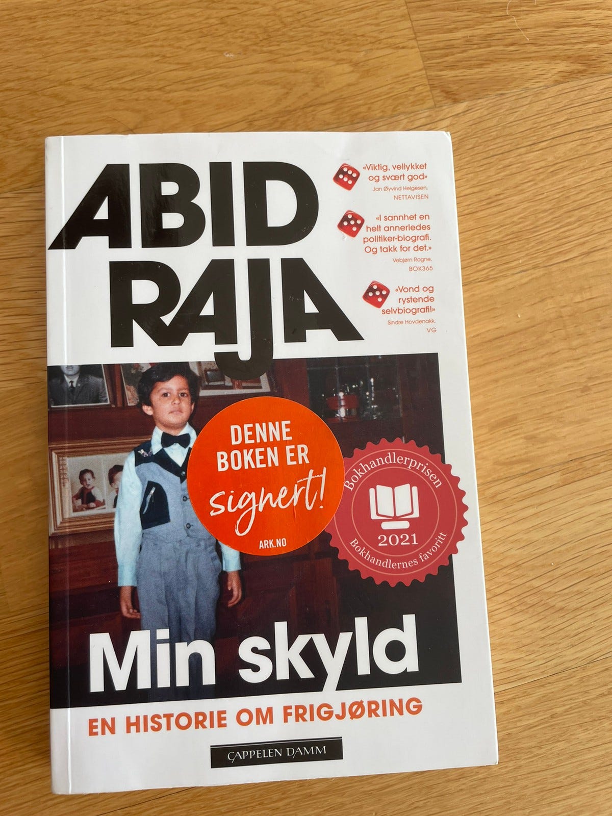 Abid Raja. Min skyld. Signert bok | FINN-torget