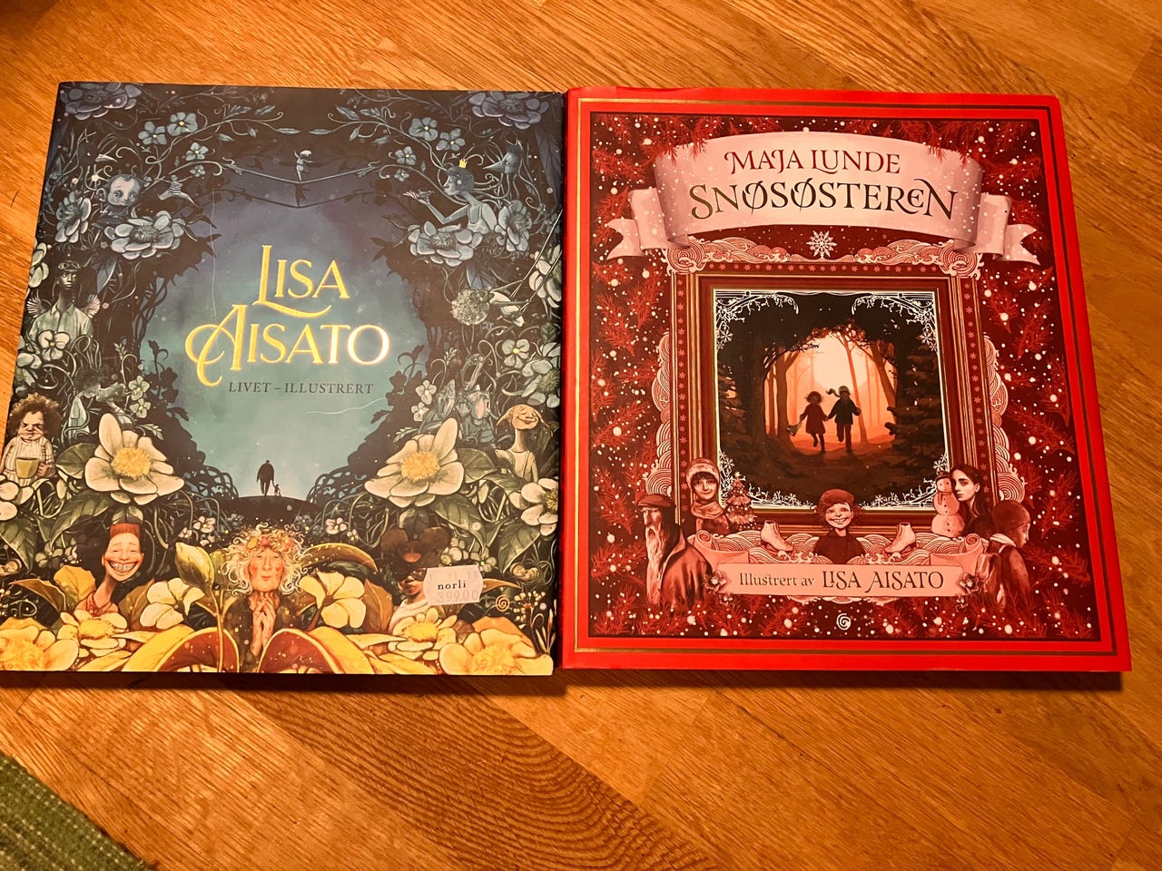Lisa Aisato/ Maja Lunde Snøsøsteren og Livet illustrert | FINN-torget