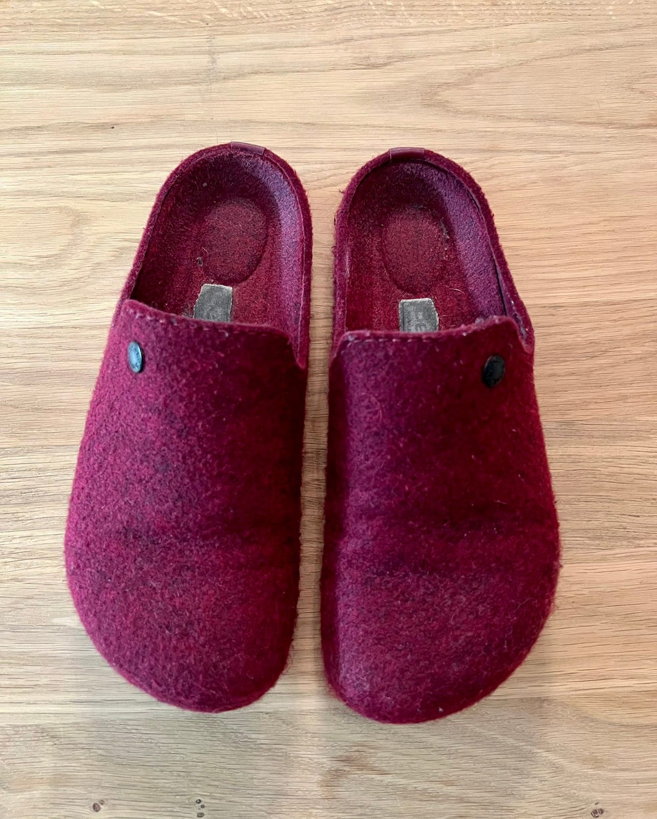 Betula by Birkenstock Boston burgunder ullfilt str 38 | FINN-torget