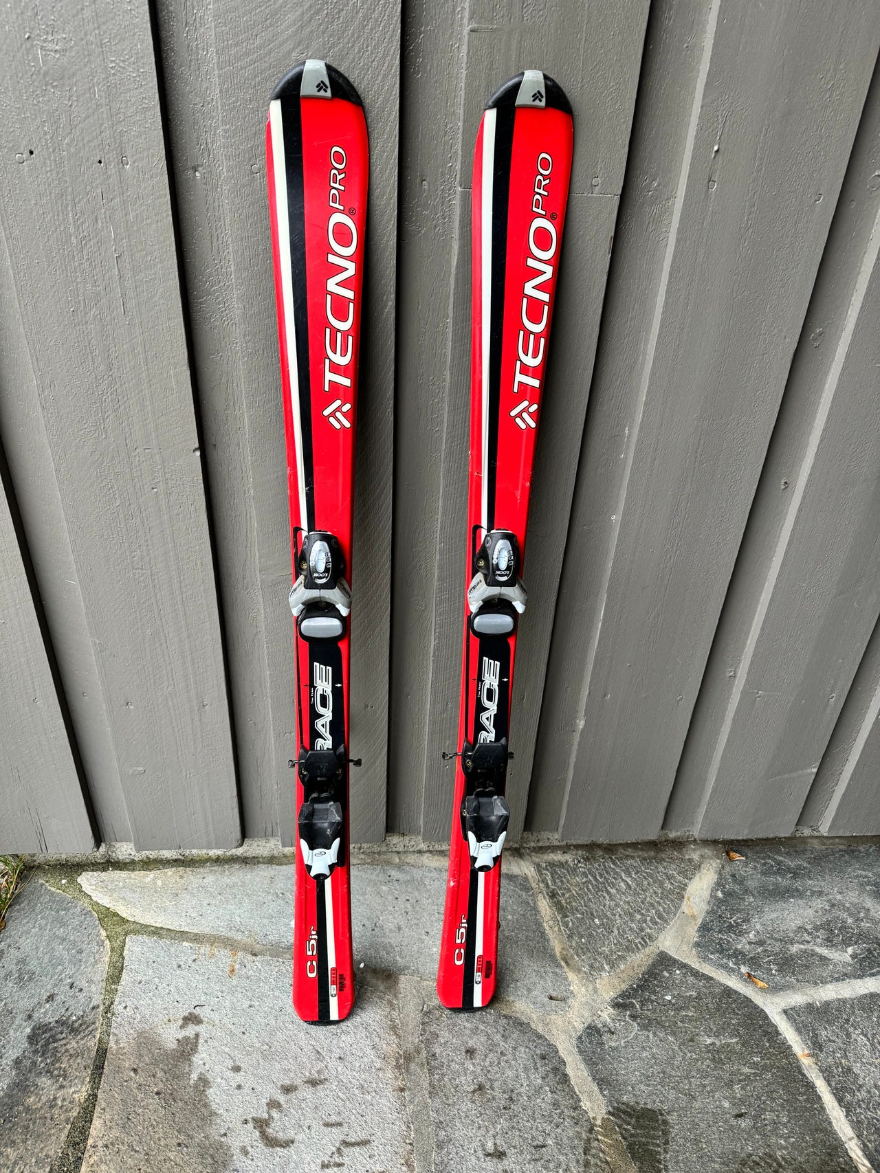 Slalåmski Techno pro C5jr 120 cm med Look-bindinger | FINN torget