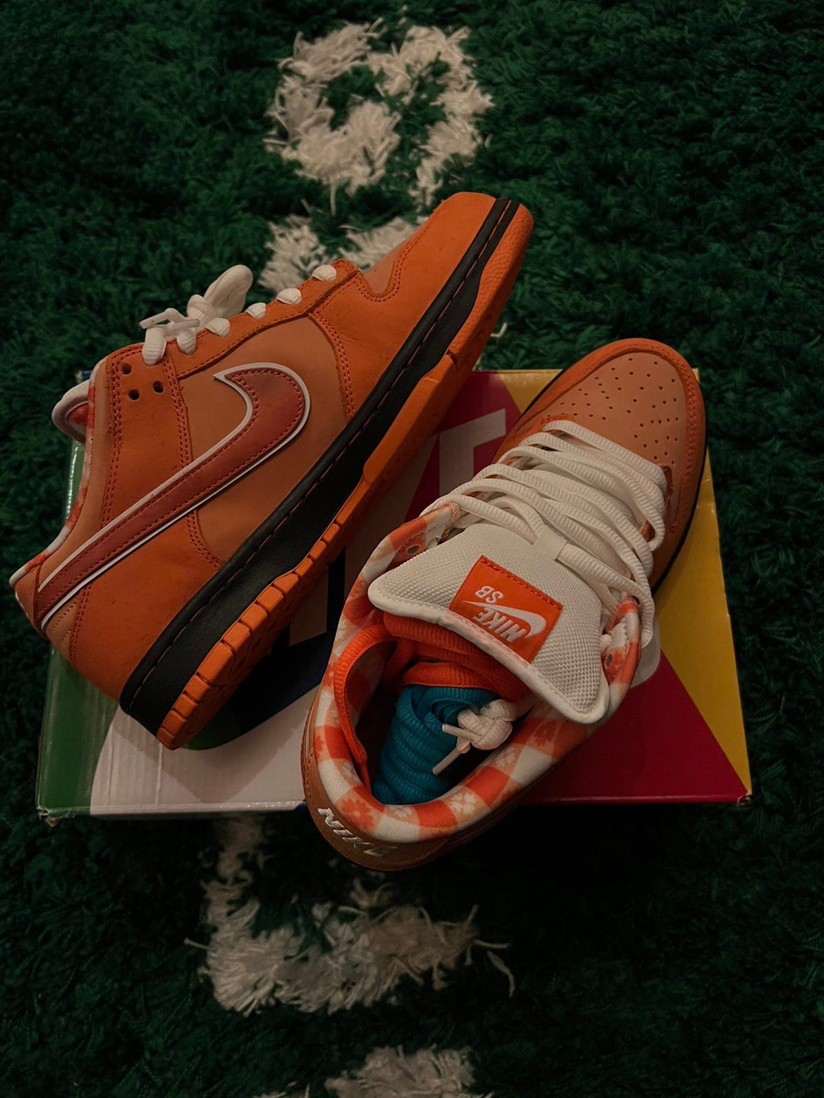 NIKE SB SELGES Orange lobster powerpuff buttercup | FINN-torget
