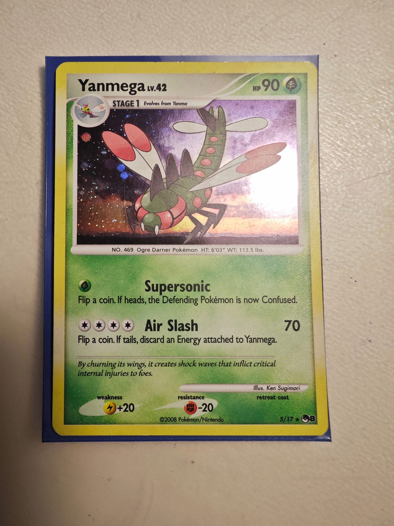 Pokemon kort fra POP8 - Yanmega (Holo) | FINN-torget