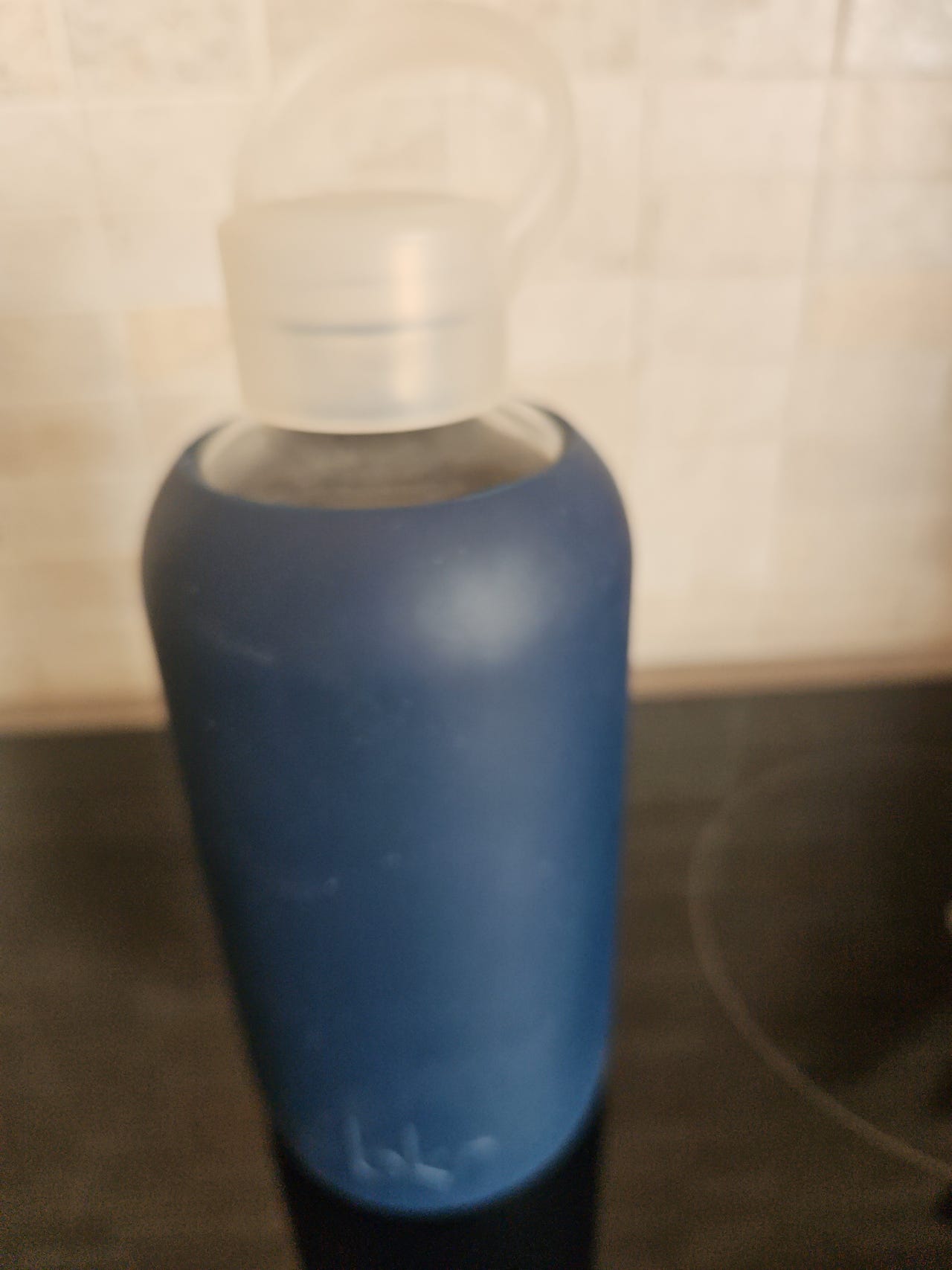 BKR drikkeflaske i glass med silikon | FINN torget