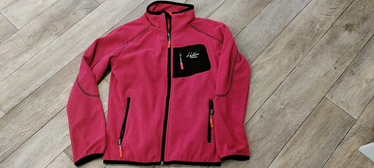 Heldre inside out Fleece jakke, str 8 år | FINN-torget