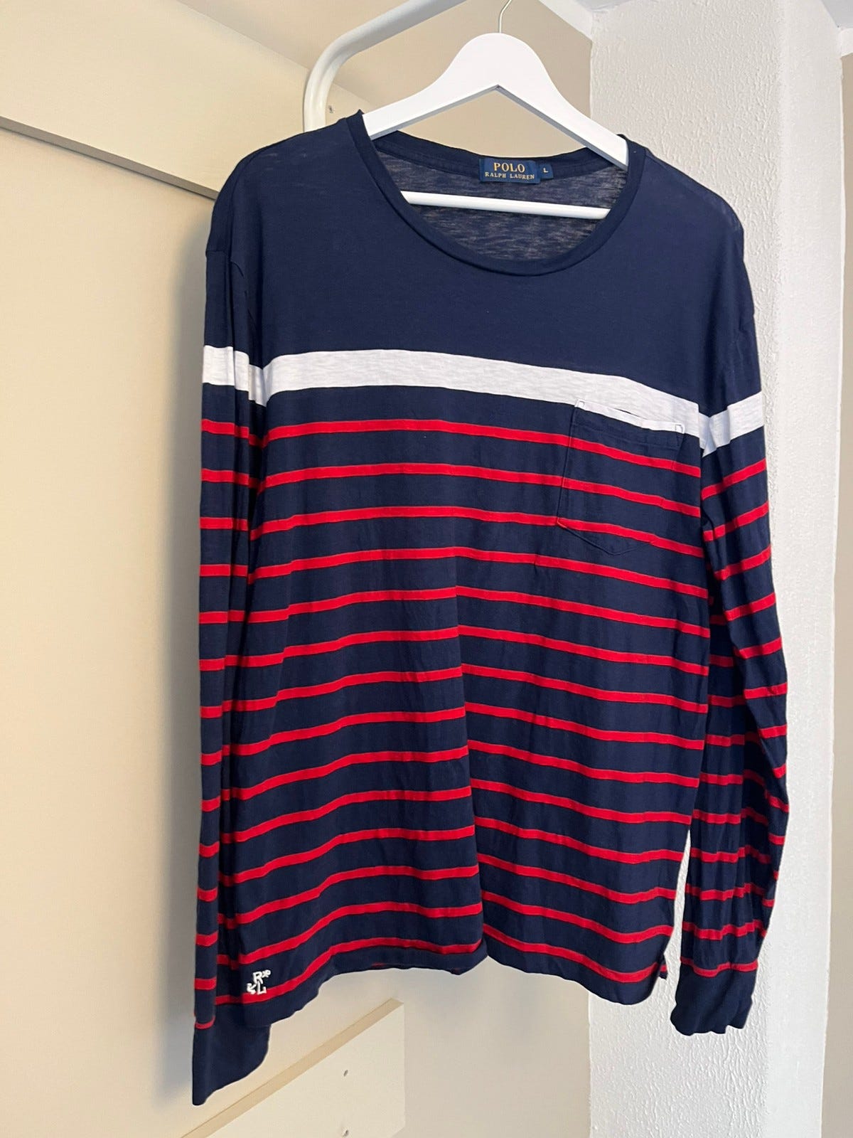 Ralph Lauren Polo langarmet t-skjorte størrelse L | FINN-torget