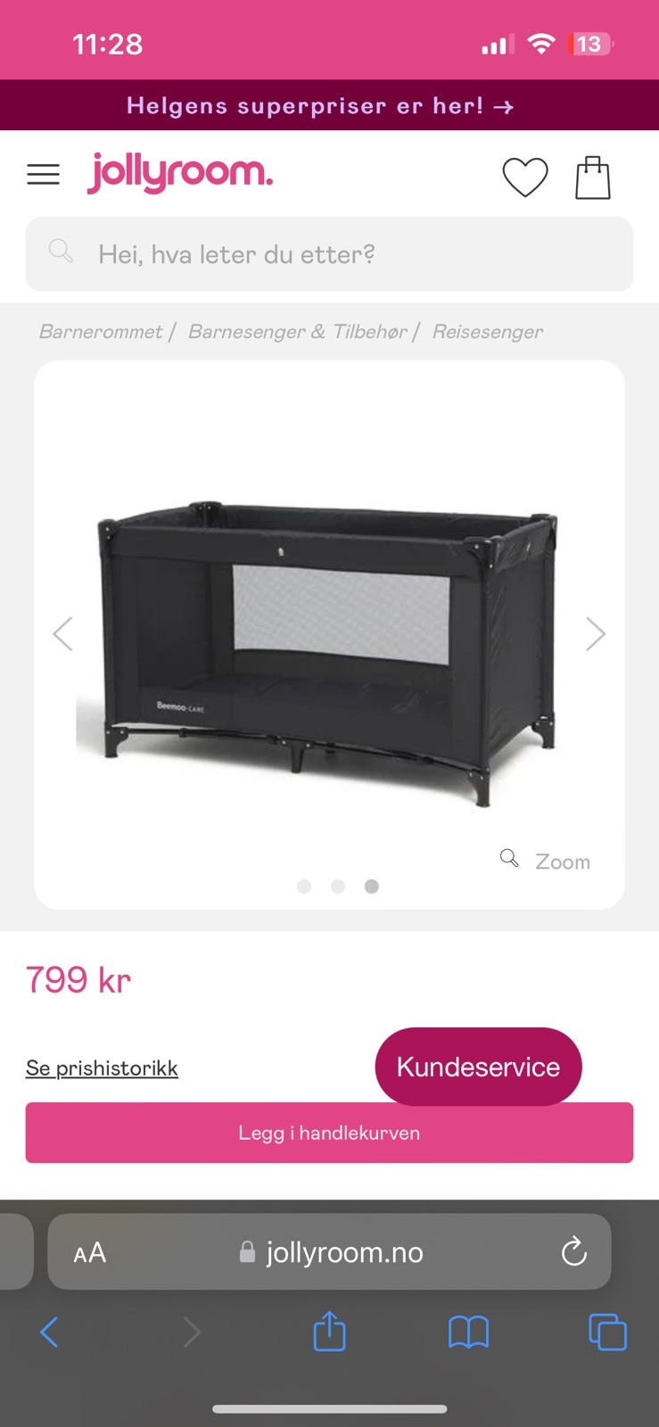 Beemo reiseseng | FINN torget