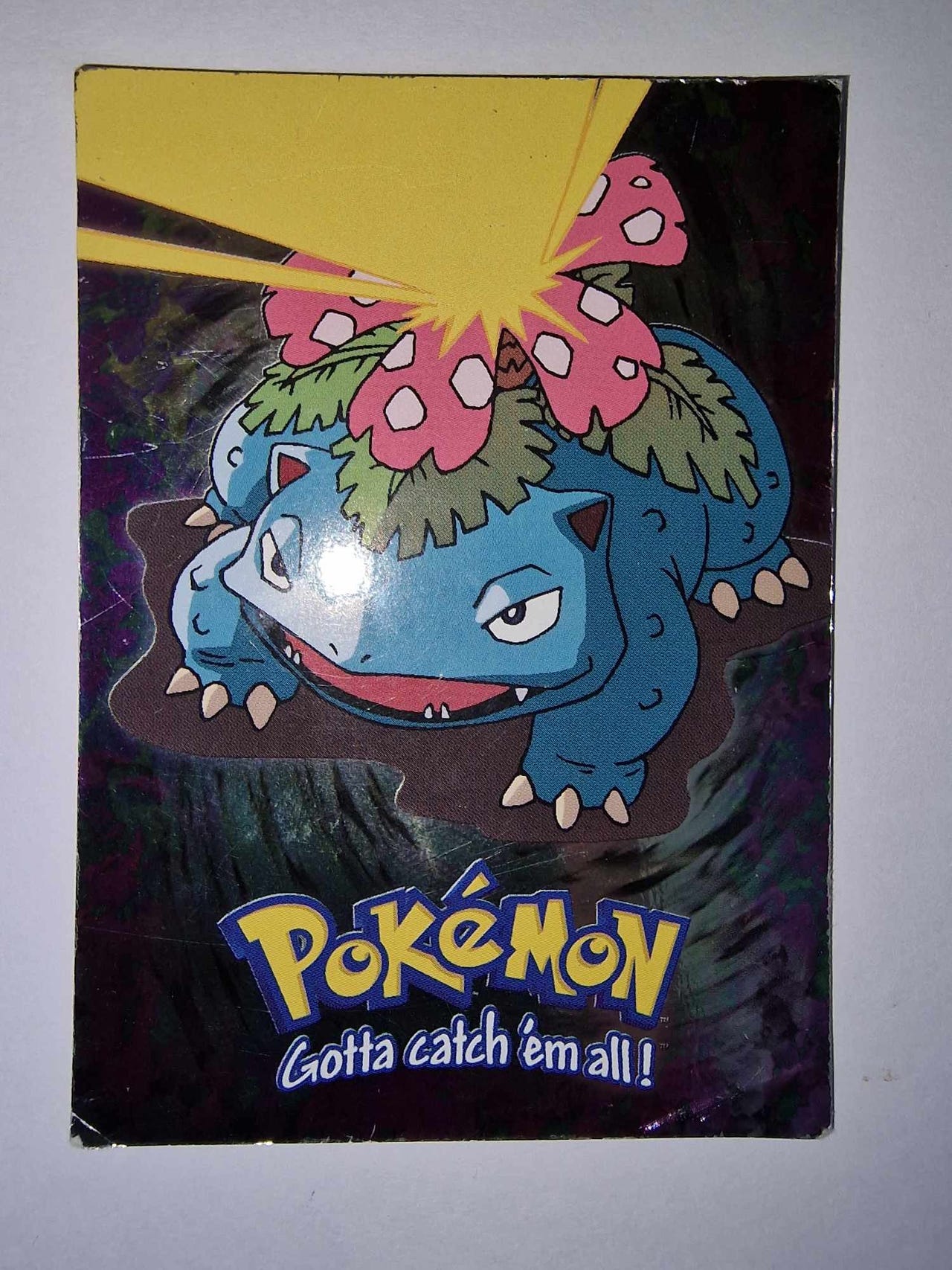 Pokemon kort | VINTAGE 1999-2000 Topps Venusaur HOLO #E3 USA 1st print ...