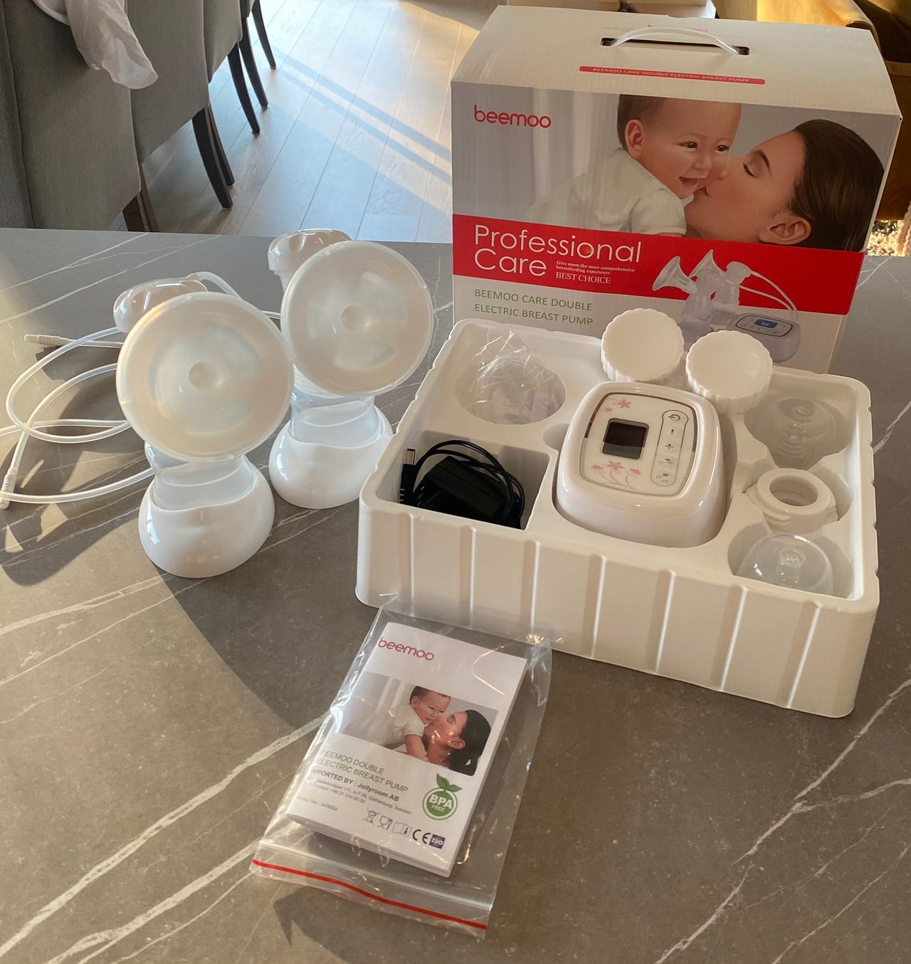 Dobbel brystpumpe, Beemoo CARE Elektrisk | FINN-torget