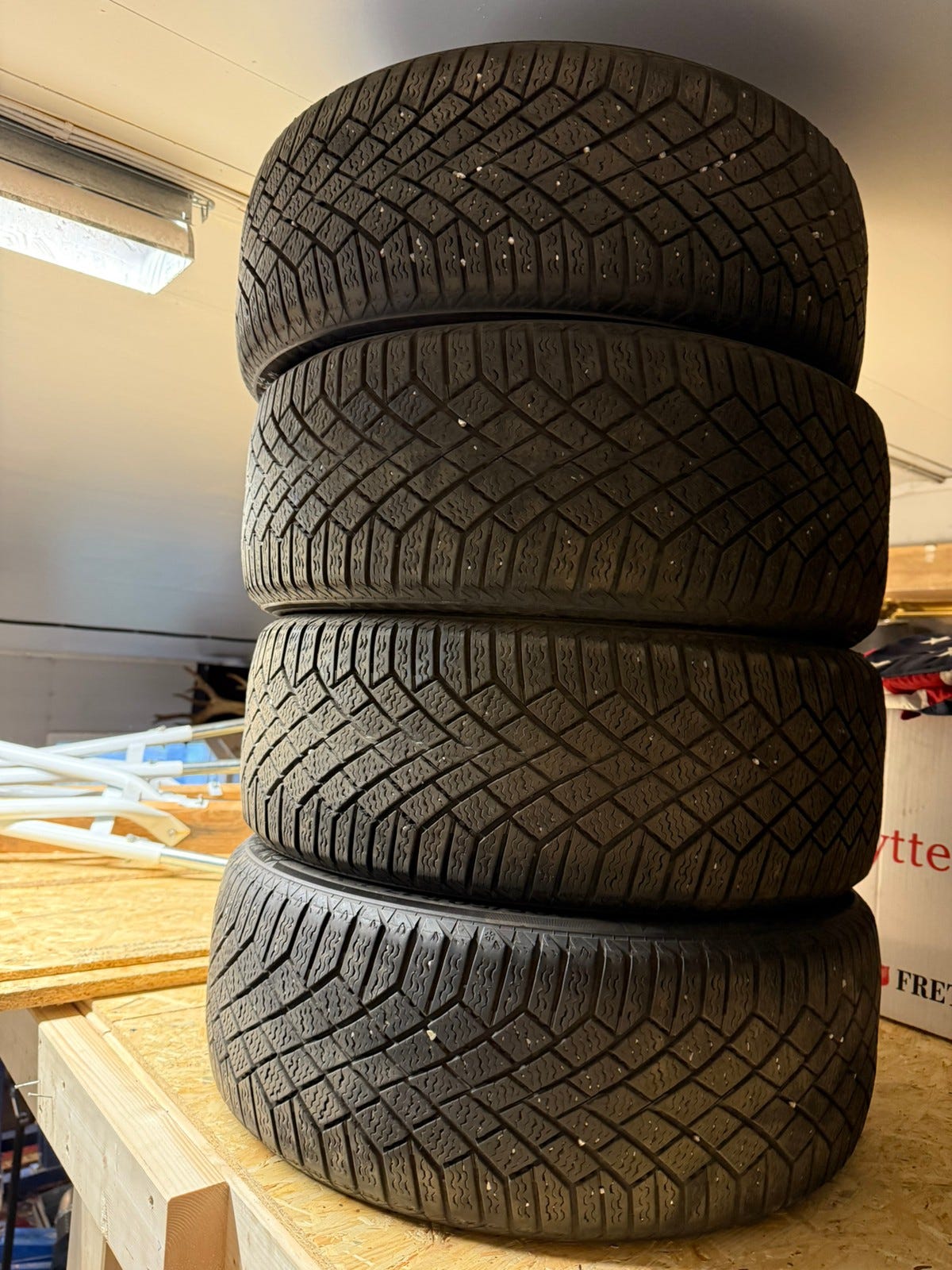 205/50R17 piggfri Continental viking contact 7 kan lever Oslo | FINN-torget