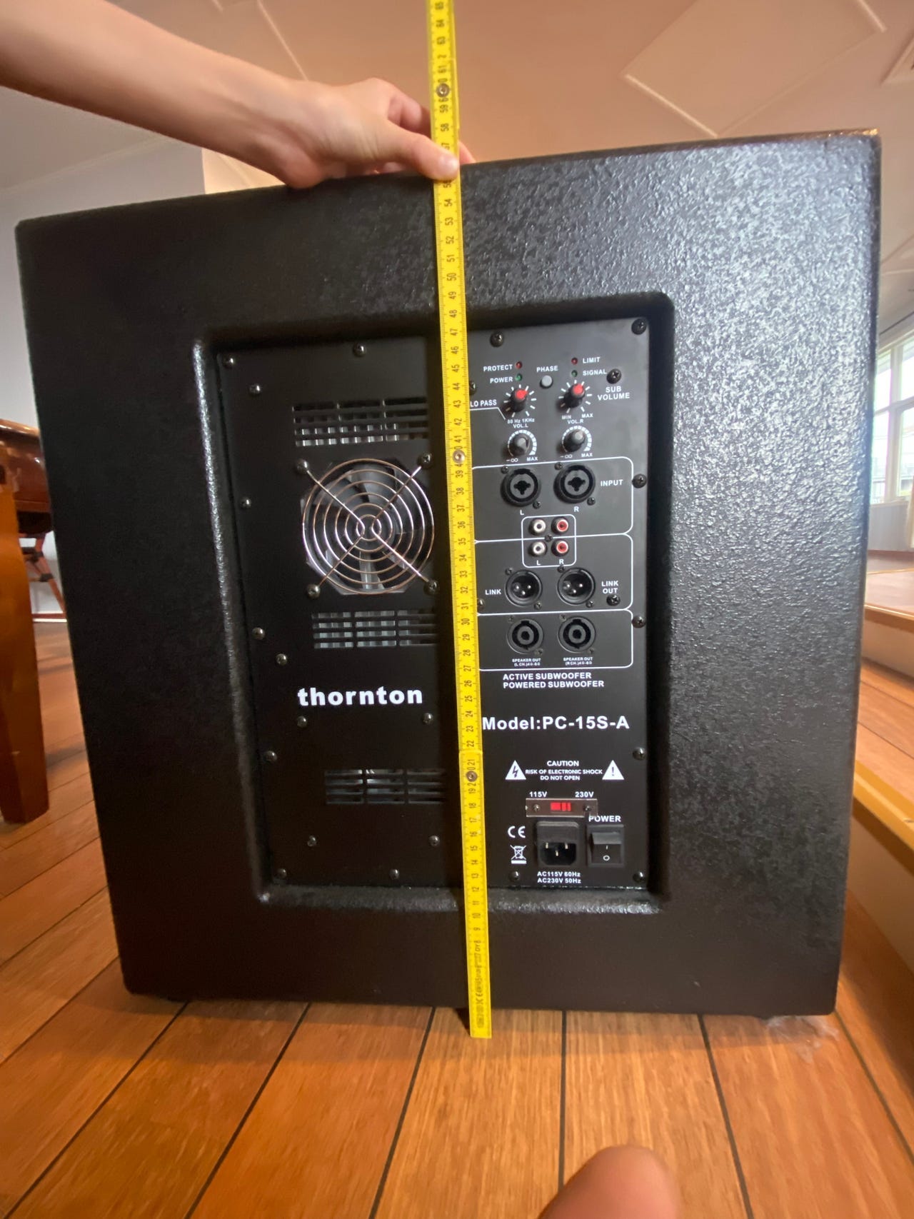 Subwoofer Thornton PC-15S | FINN torget