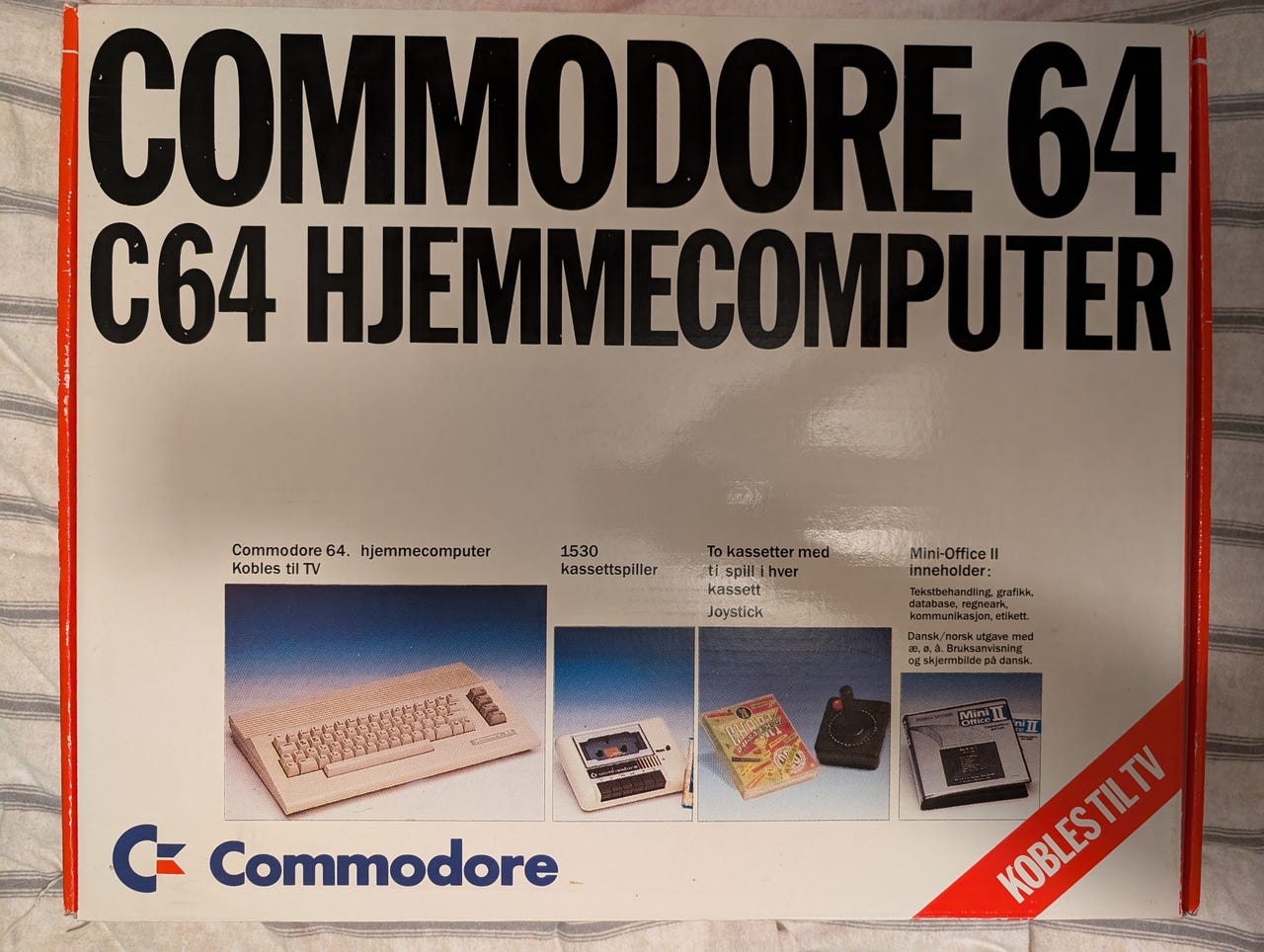 Commodore 64 C hjemmecomputer kit med mulig defekt | FINN-torget