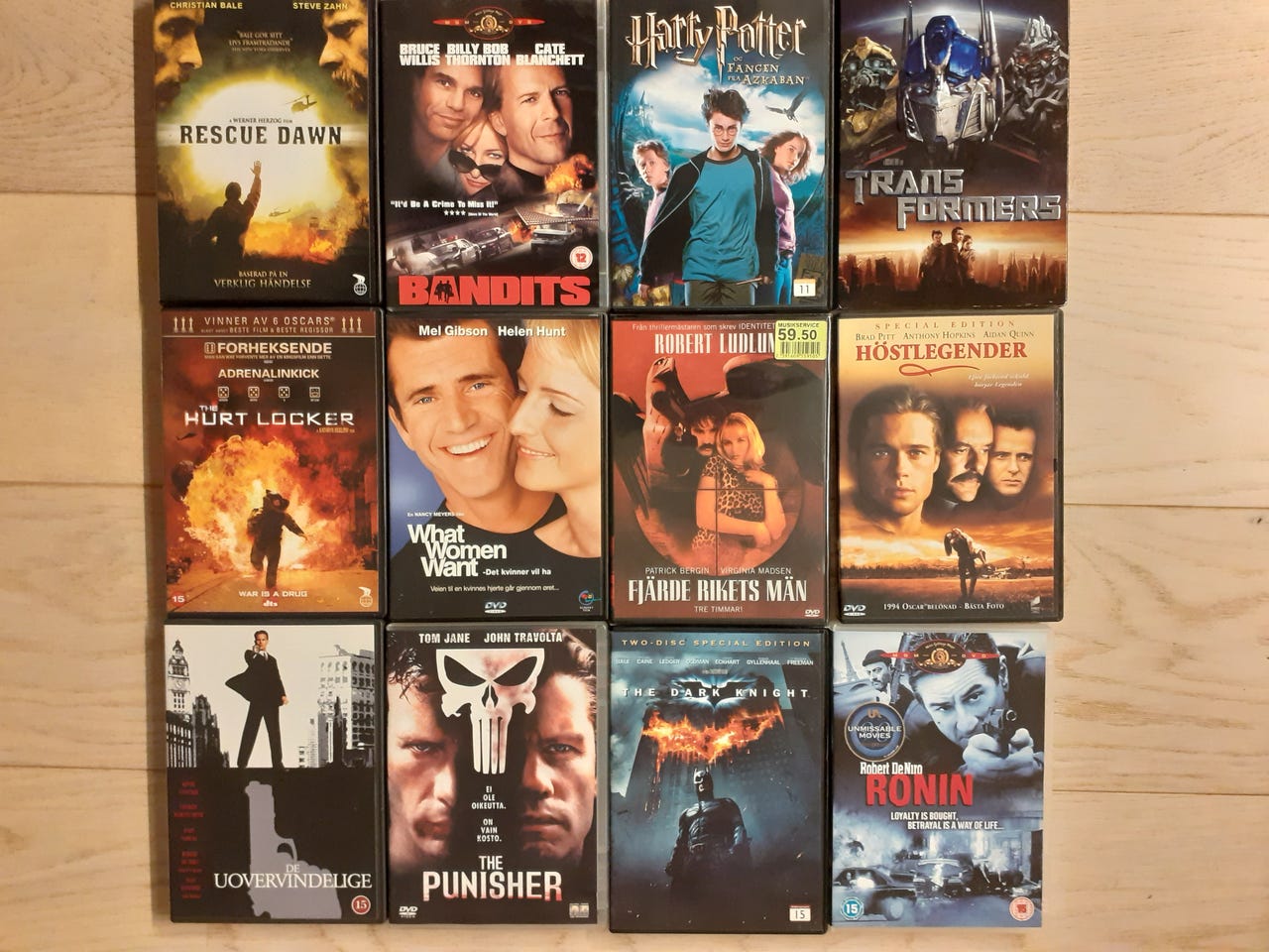 Kvalitetsfilmer på DVD 25 kr pr stk (Stort utvalg film og bøker) | FINN ...