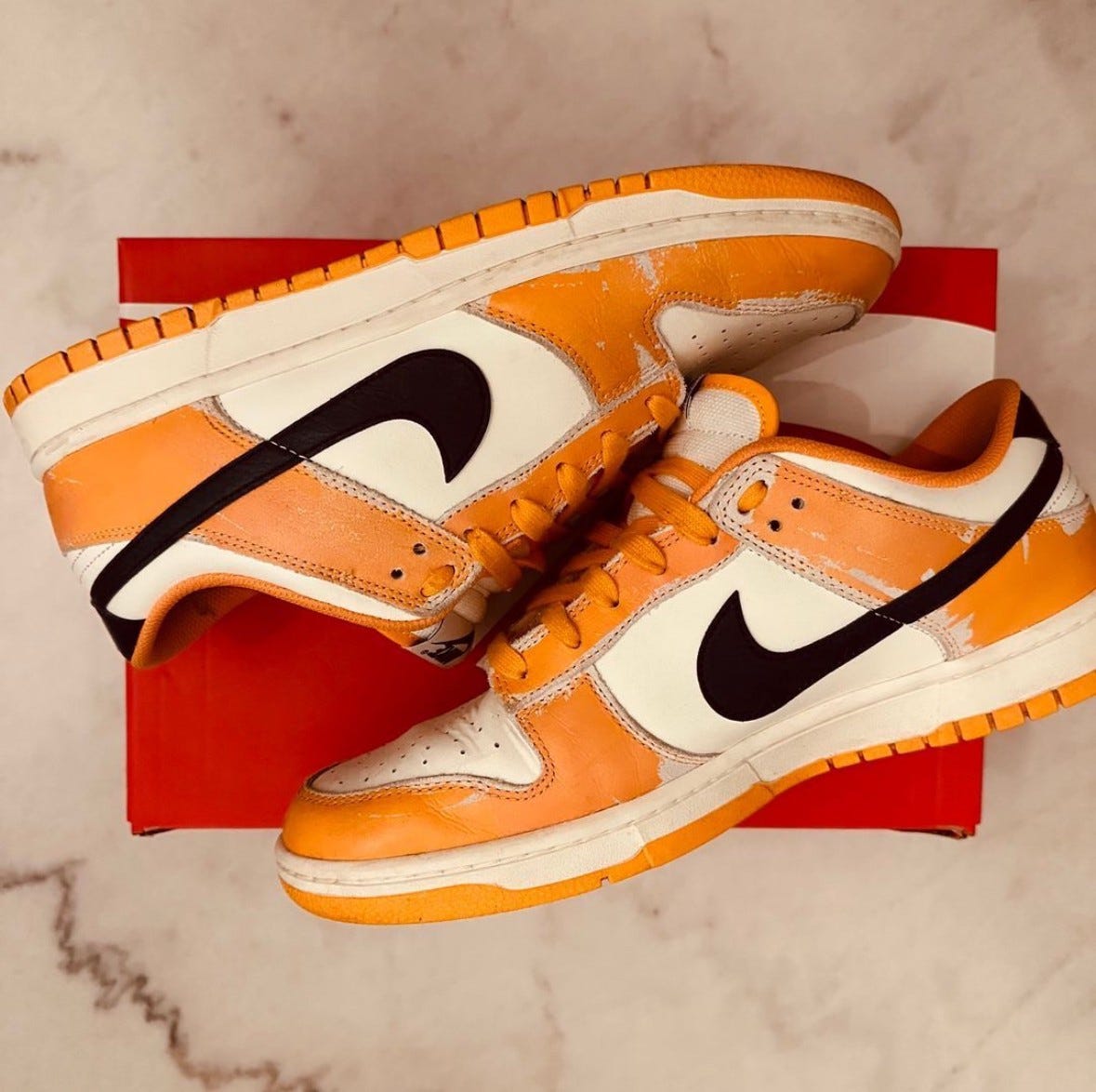 Nike Dunk «wear and tear» str45 | FINN-torget