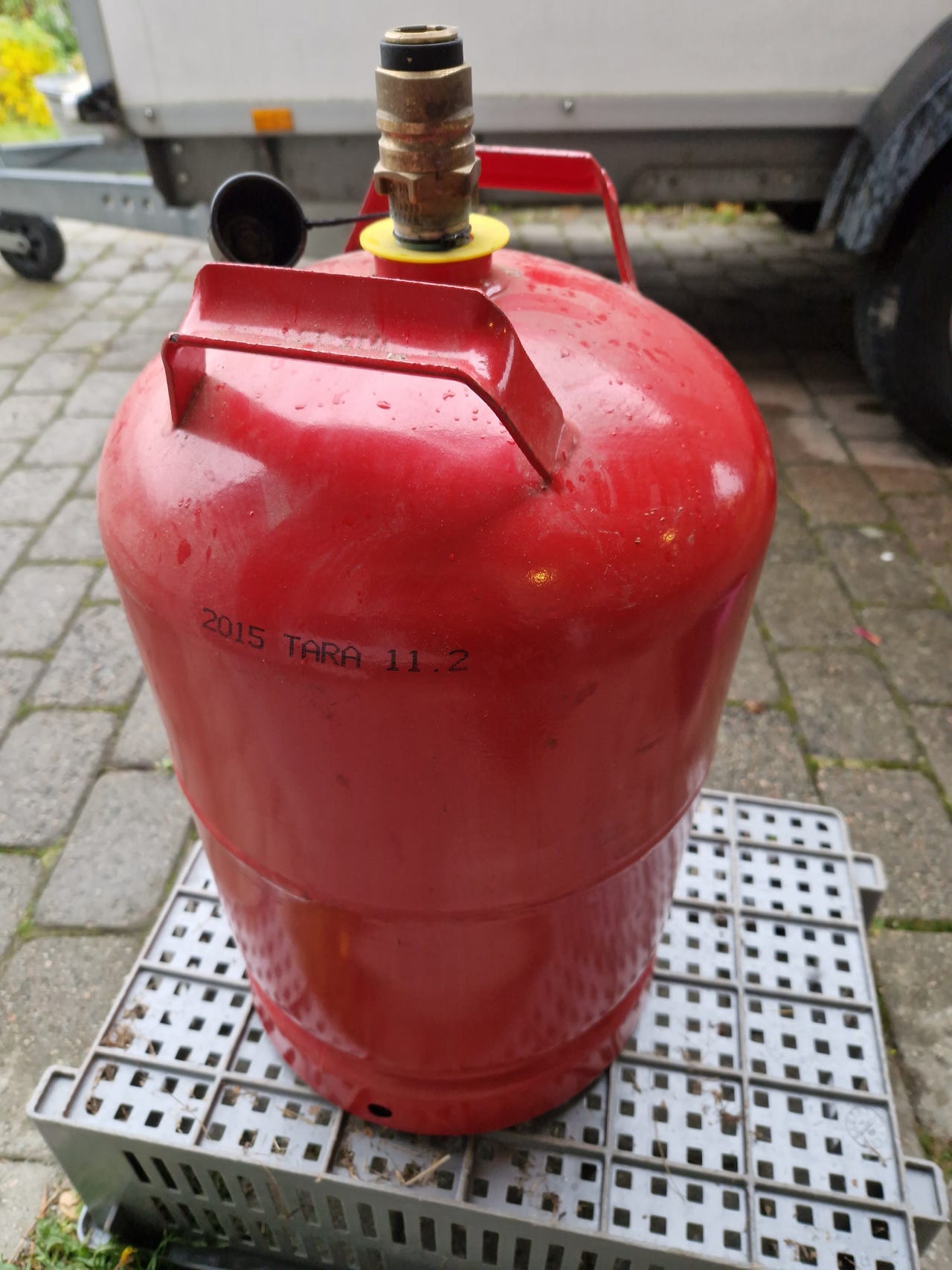 Gassflaske 11kg, stål - tom | FINN-torget