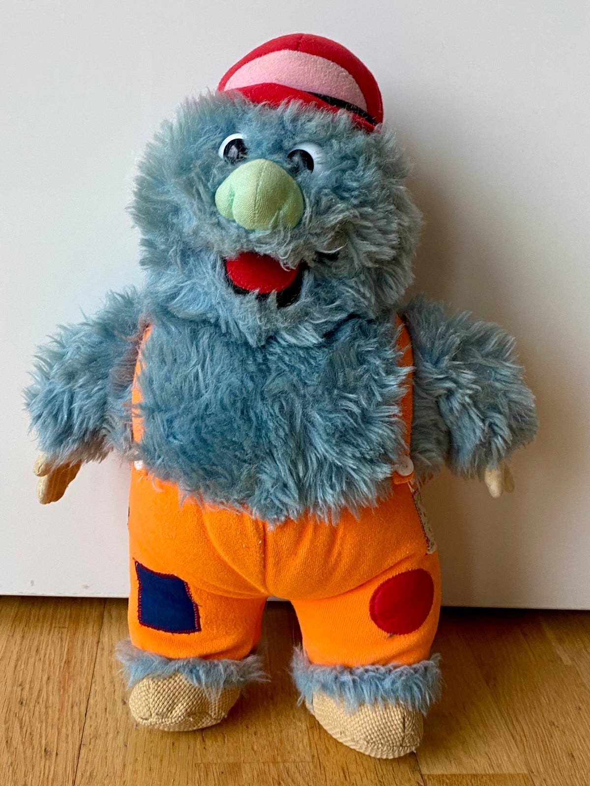 Sesam Stasjon Max Mekker bamse fra 1992 | FINN torget