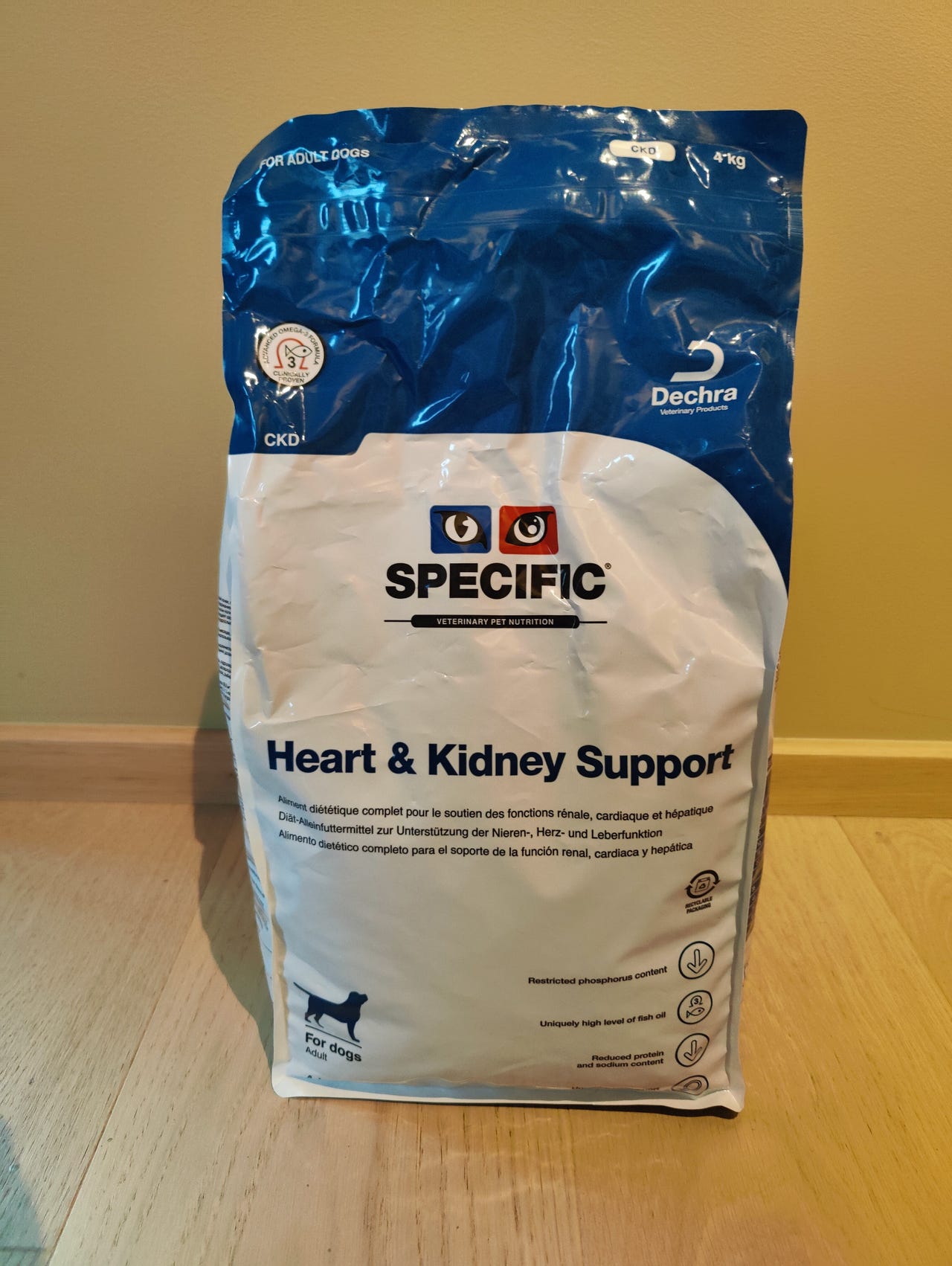 SPECIFIC CKD - Heart & Kidney Support 4 kg - hundemat / tørrfôr | FINN ...