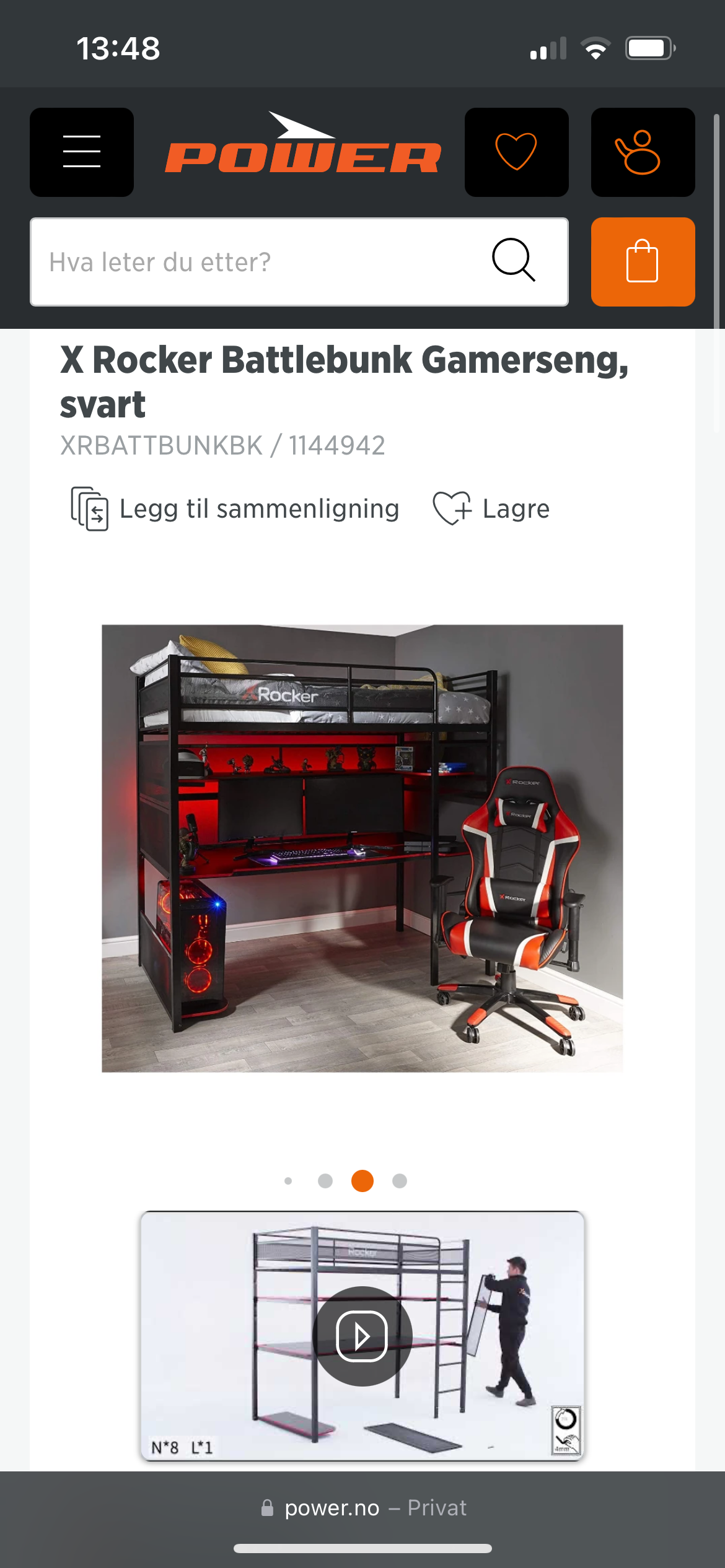 Gamingseng X Rocker | FINN torget