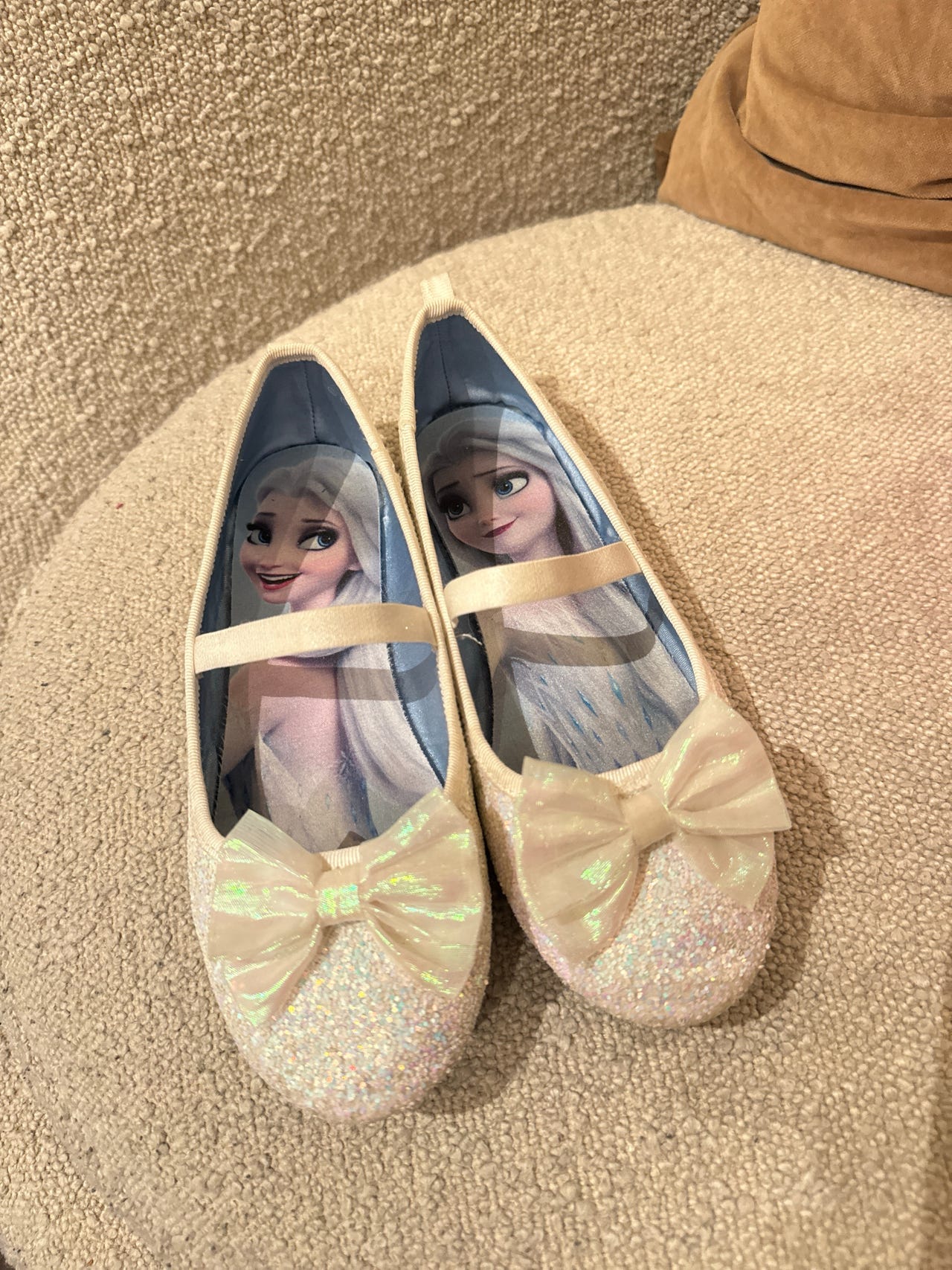 Elsa ballerina sko glitter | FINN-torget