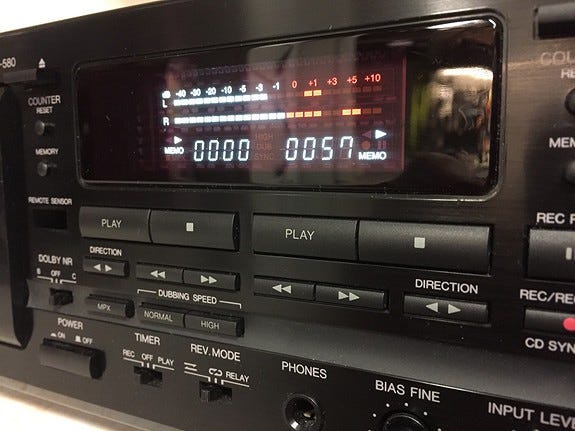 DENON DRW-580 kassettspiller | FINN-torget